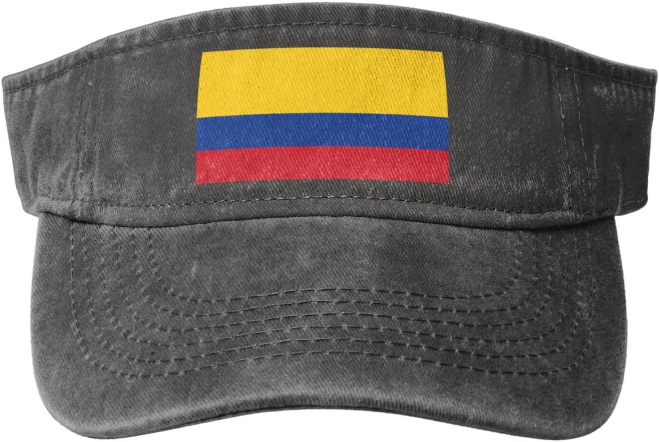 Stylish Flag of Colombia Cowboy Empty Top Sun Hat Blank Baseball Cap ...
