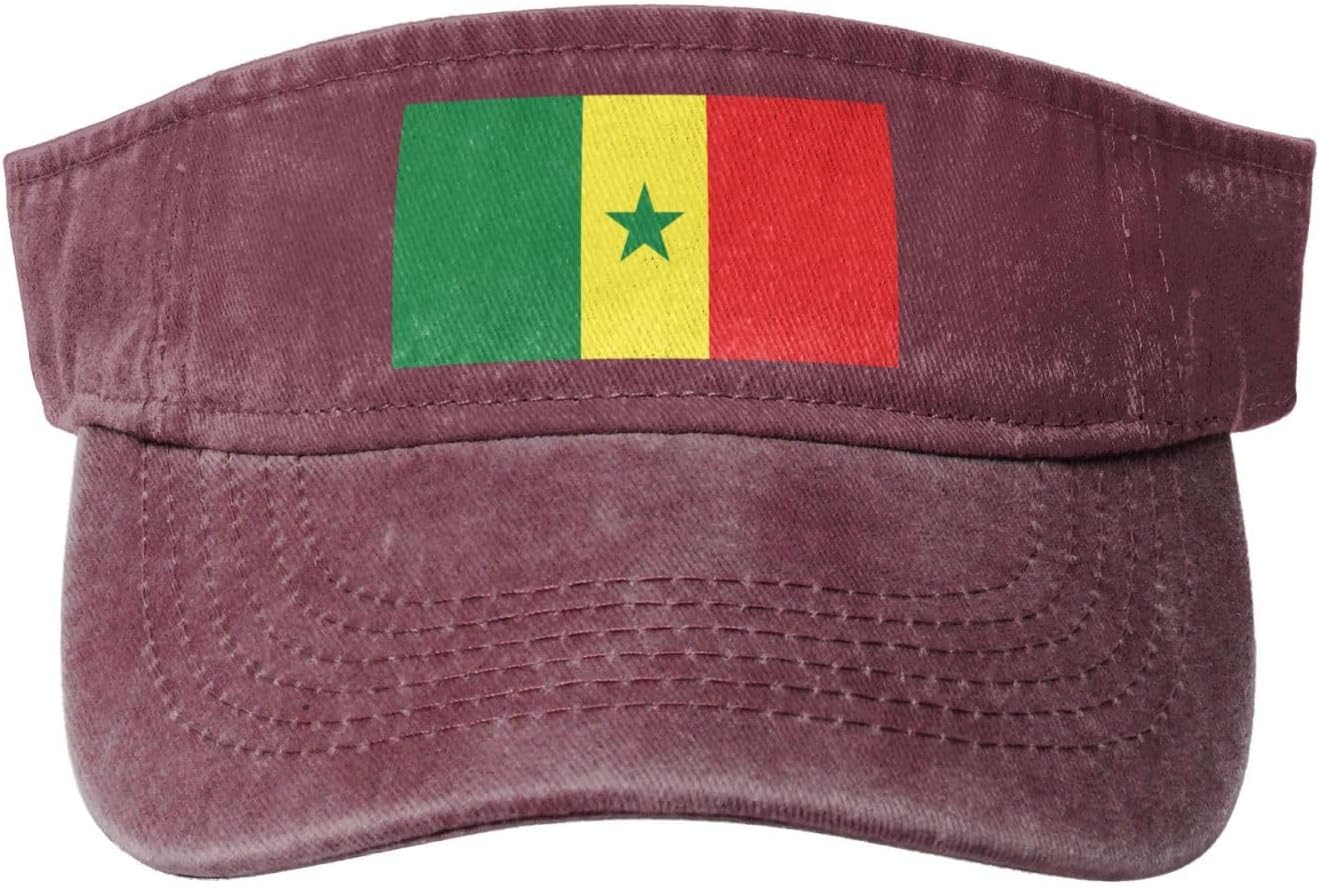 Stylish Flag of Senegal Cowboy Empty Top Sun Hat Blank Baseball Cap for ...