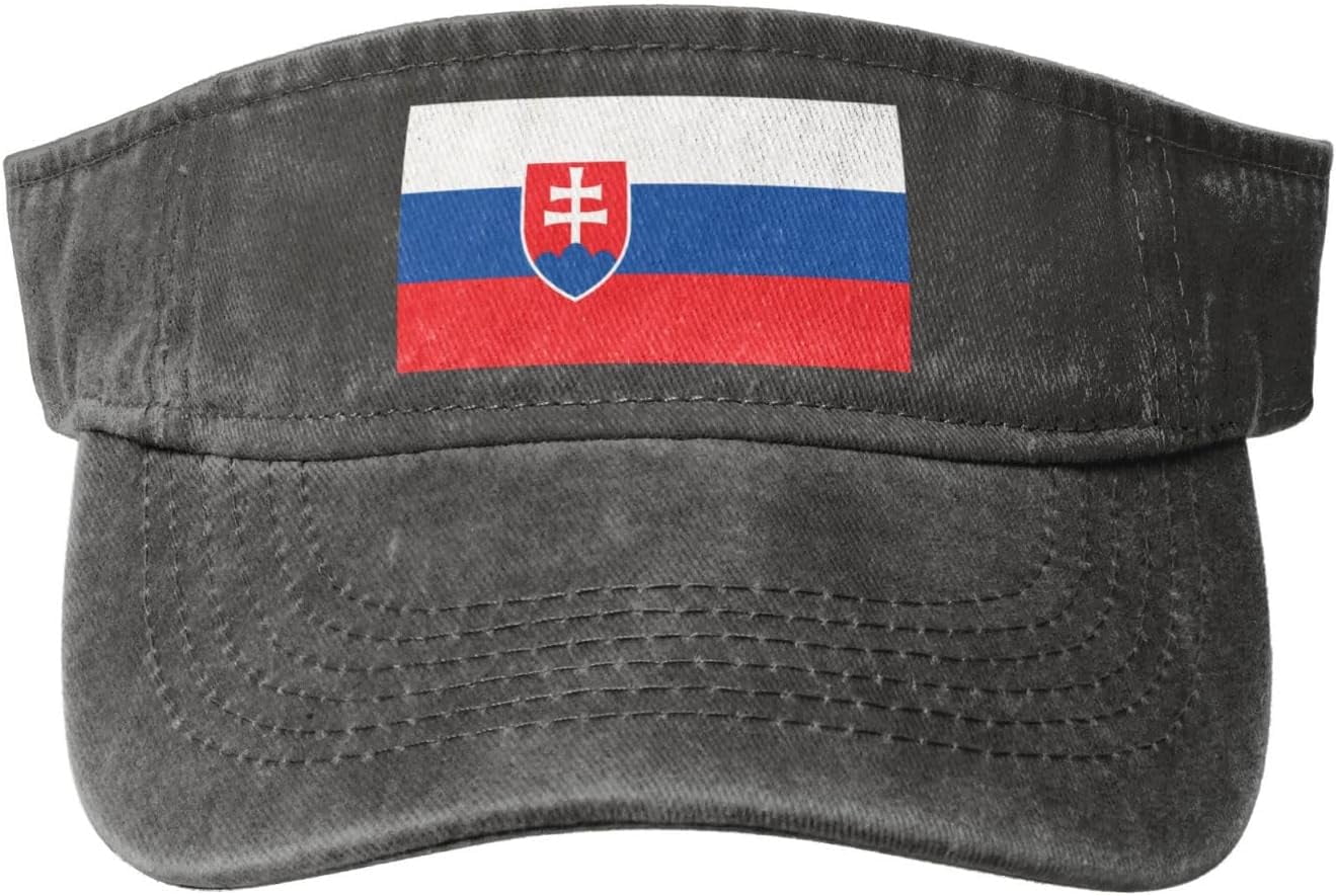 Stylish Flag of Slovakia Cowboy Empty Top Sun Hat Blank Baseball Cap ...