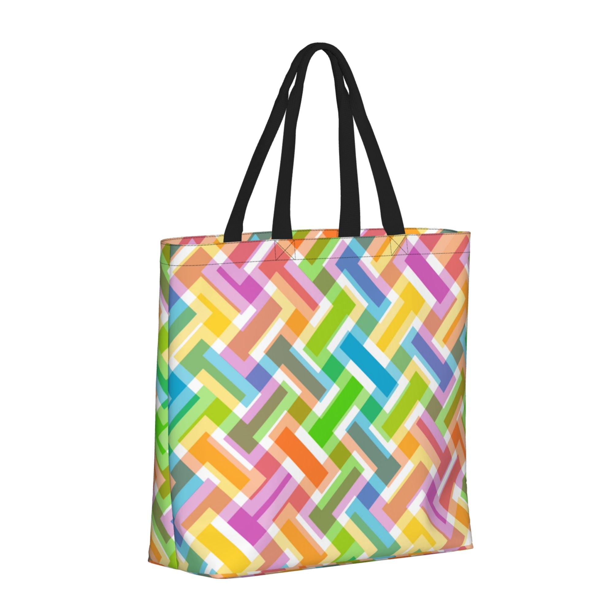 Stylish Funny Abstract Art Pattern Extra Large Shoulder Zippered One ...