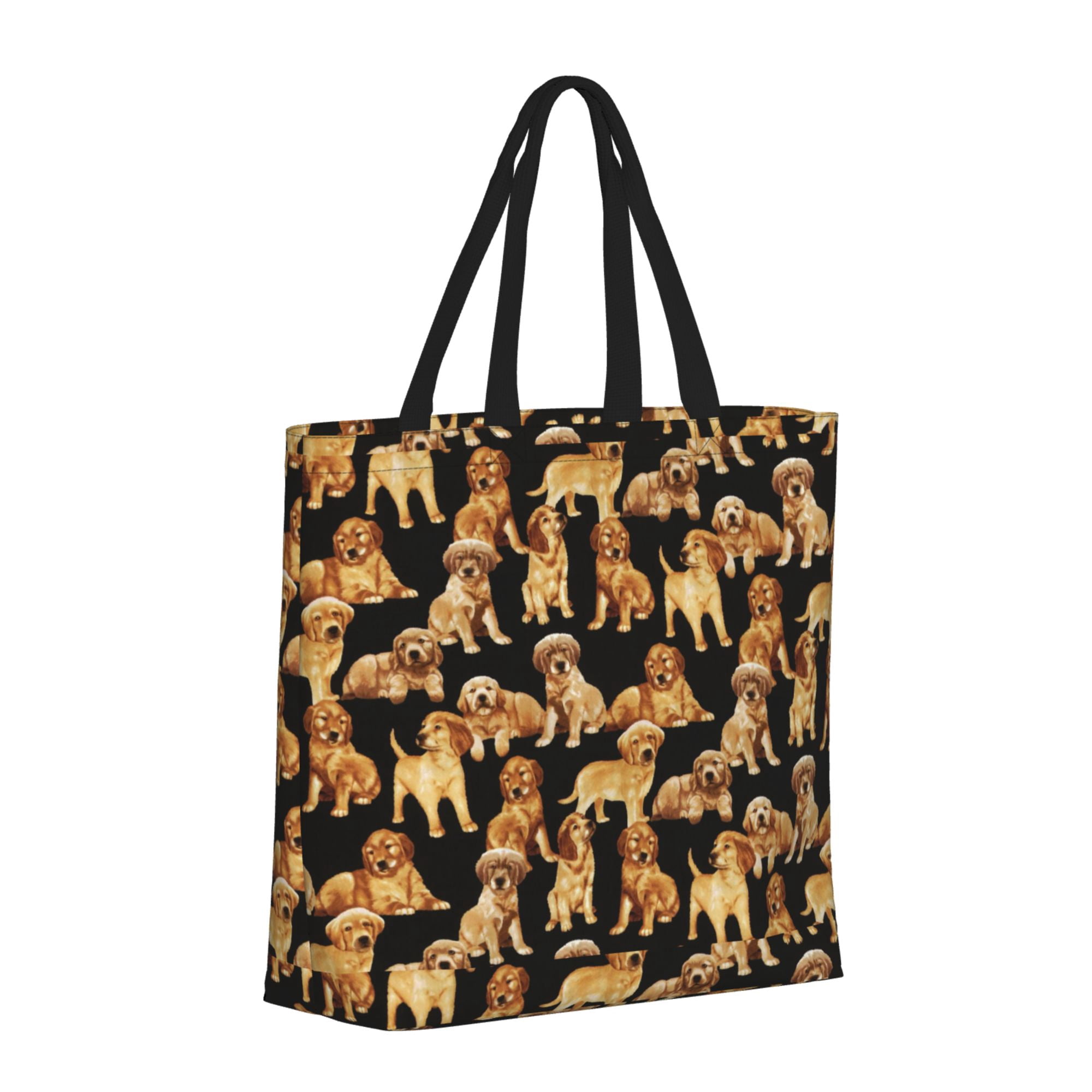 Stylish Funny Black Golden Retriever Dog Puppy Extra Large Shoulder ...