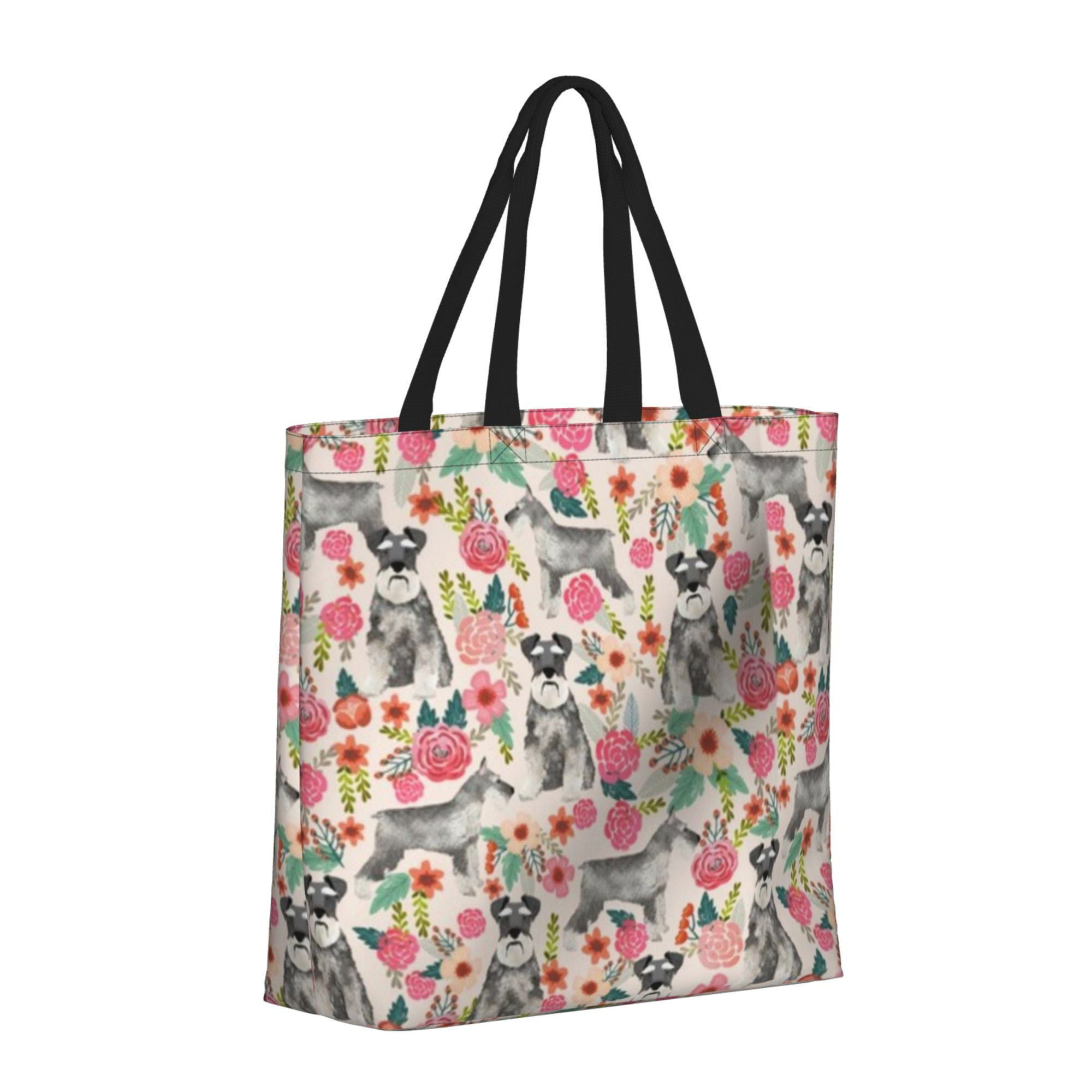 Stylish Funny Cute Dogs Extra Large Shoulder Zippered One Shoulder ...