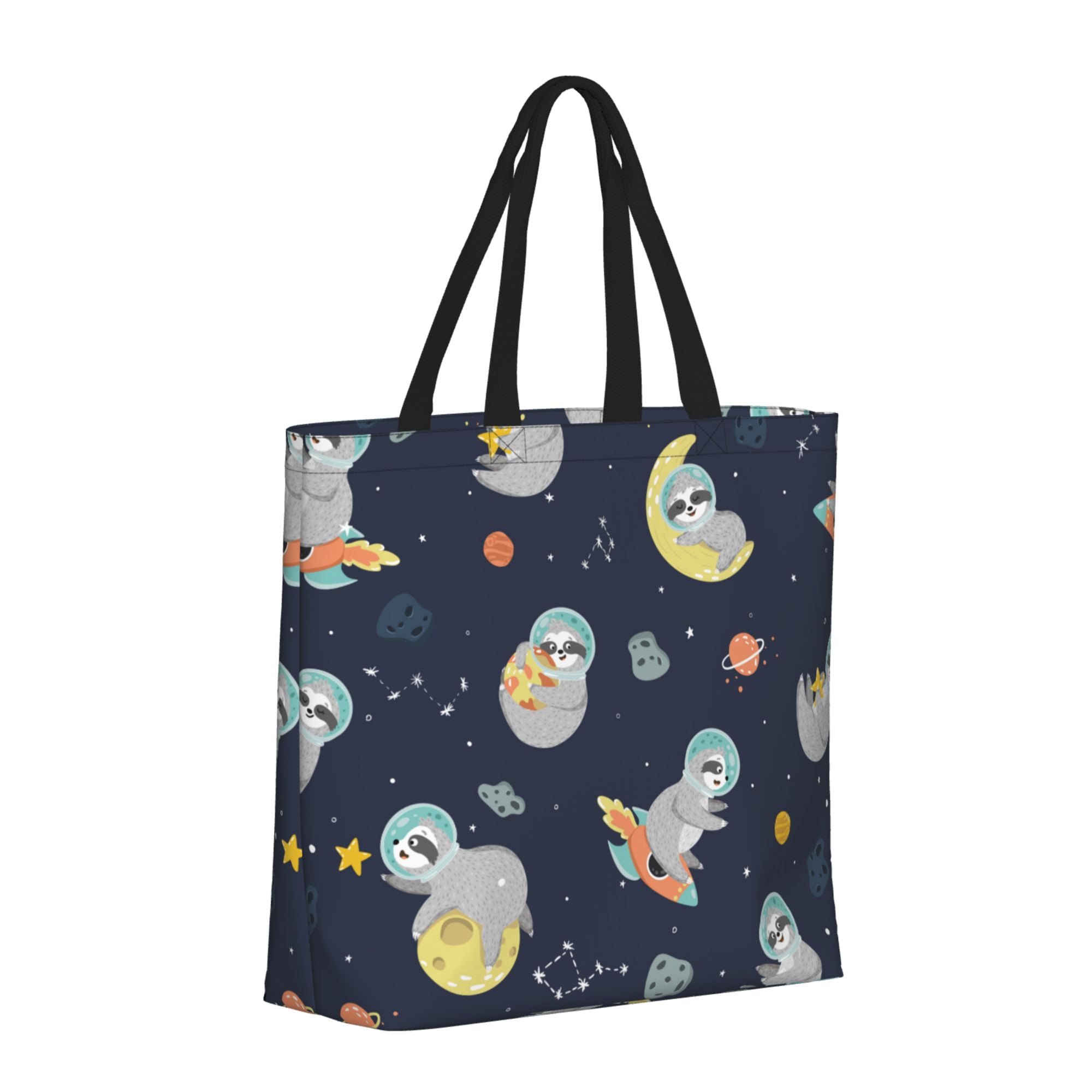 Stylish Funny Cute Sloths Animal Extra Large Shoulder Zippered One ...