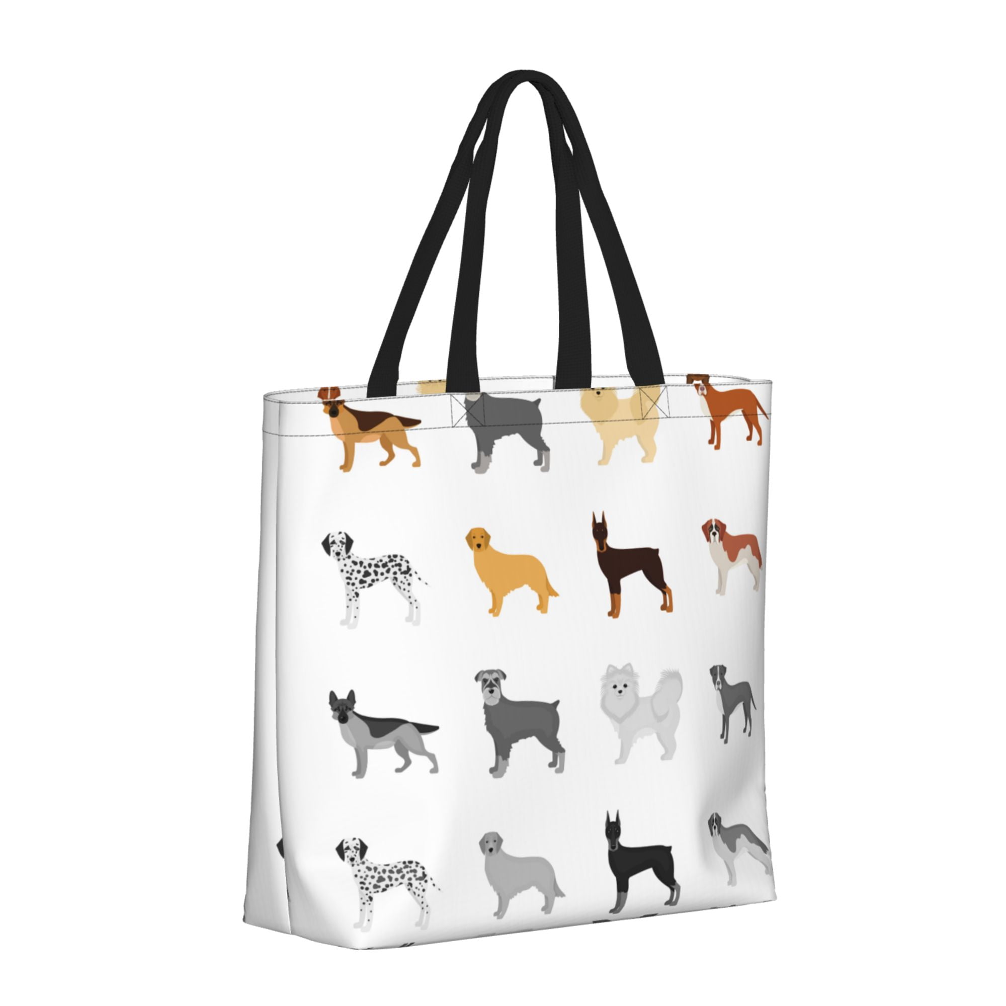 Stylish Funny Dog Extra Large Shoulder Zippered One Shoulder ...