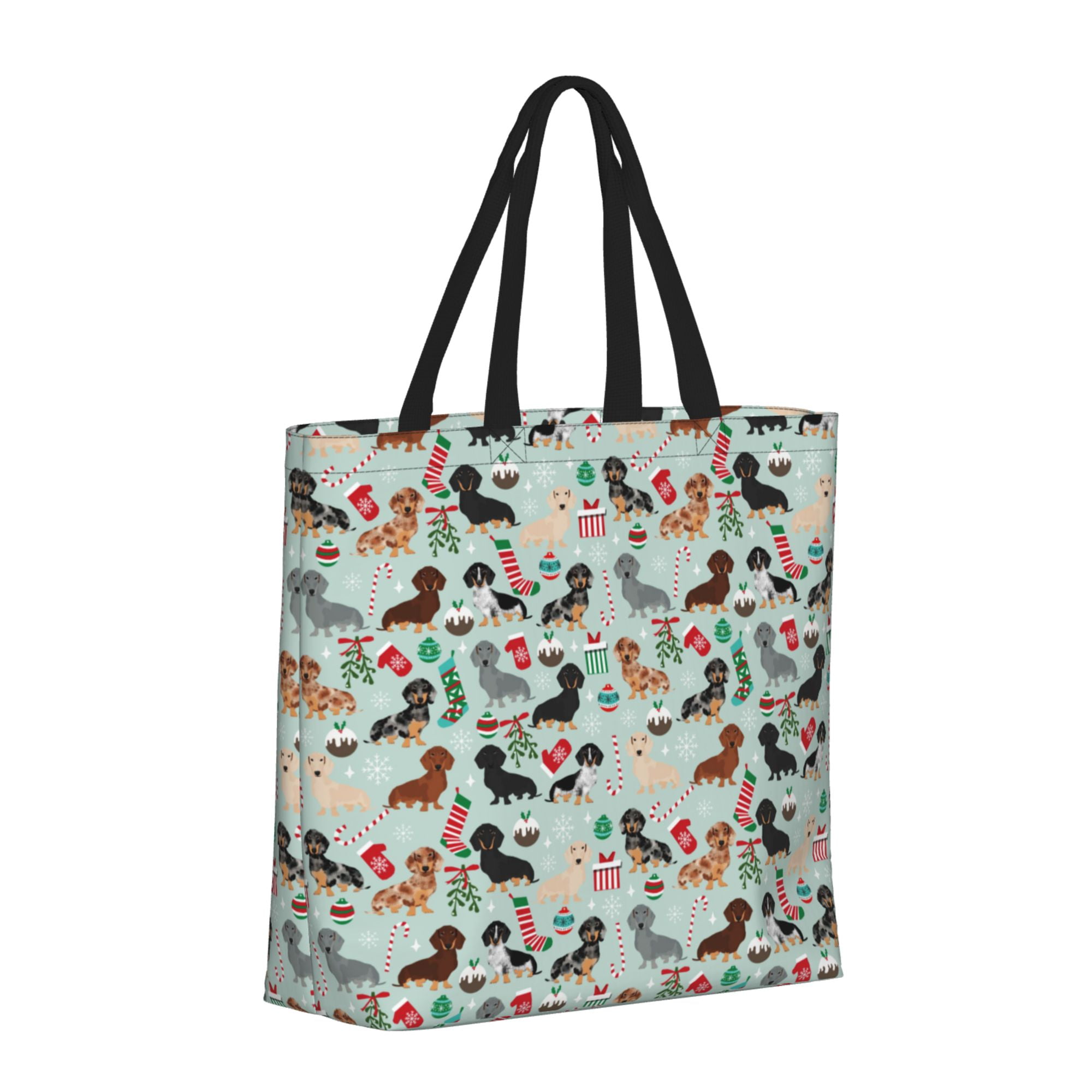 Stylish Funny Dogs Extra Large Shoulder Zippered One Shoulder ...