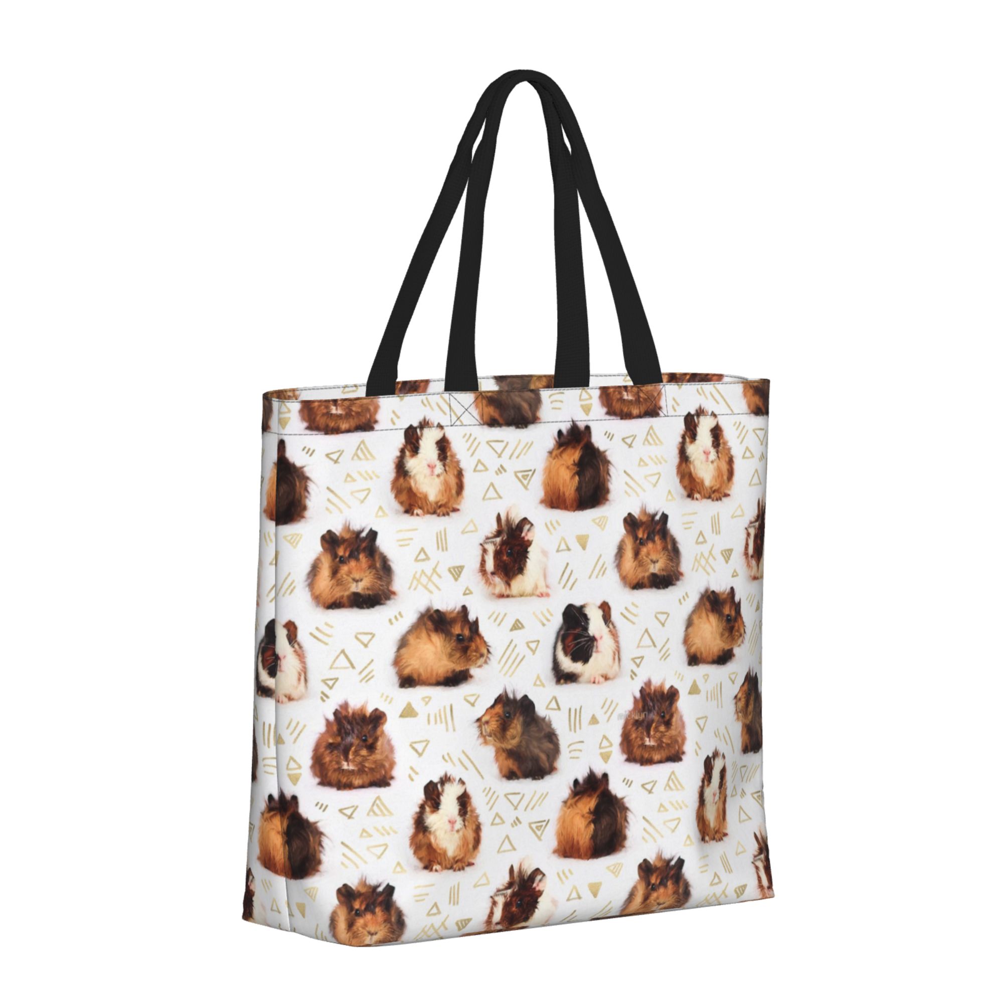 Stylish Funny Guinea Pig Extra Large Shoulder Zippered One Shoulder ...