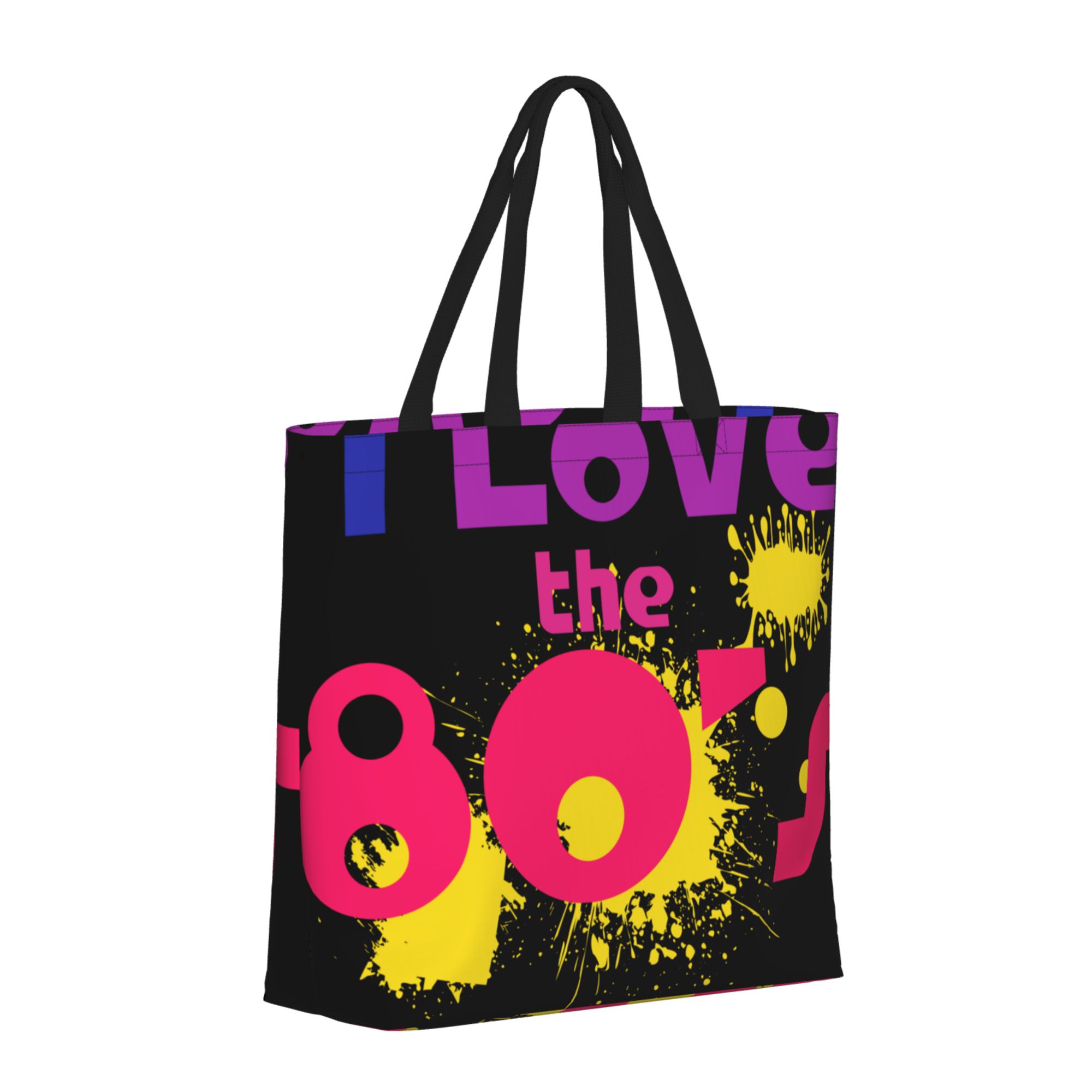 Stylish Funny I Love The s Extra Large Shoulder Zippered One Shoulder Convenience Bag For Beach ...