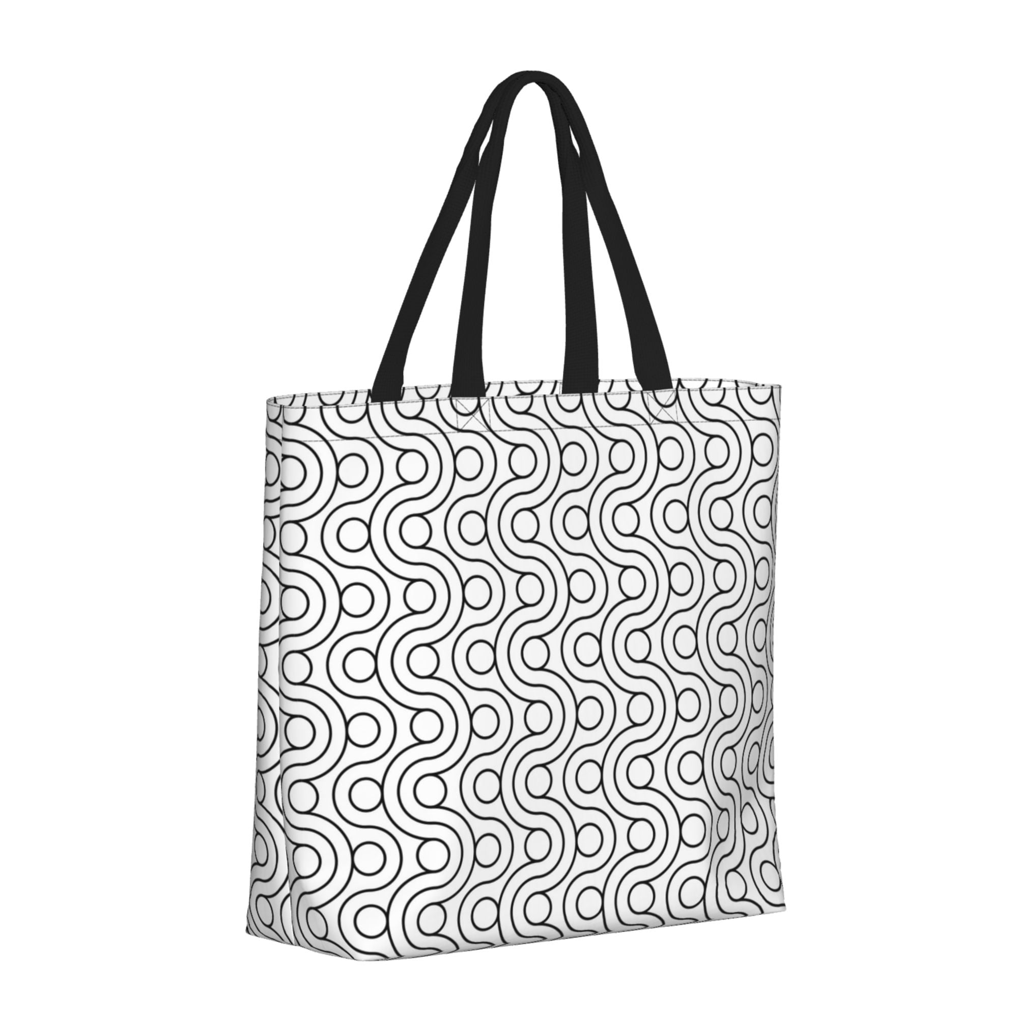 Stylish Funny Seamless Pattern Extra Large Shoulder Zippered One ...