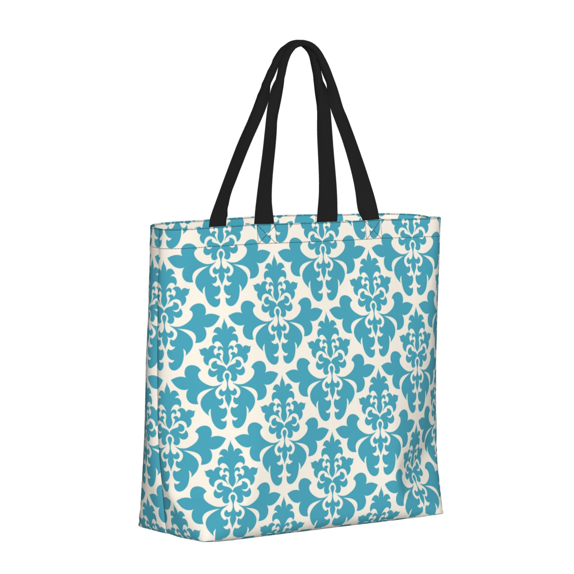 Stylish Funny Simple Blue Pattern Extra Large Shoulder Zippered One ...