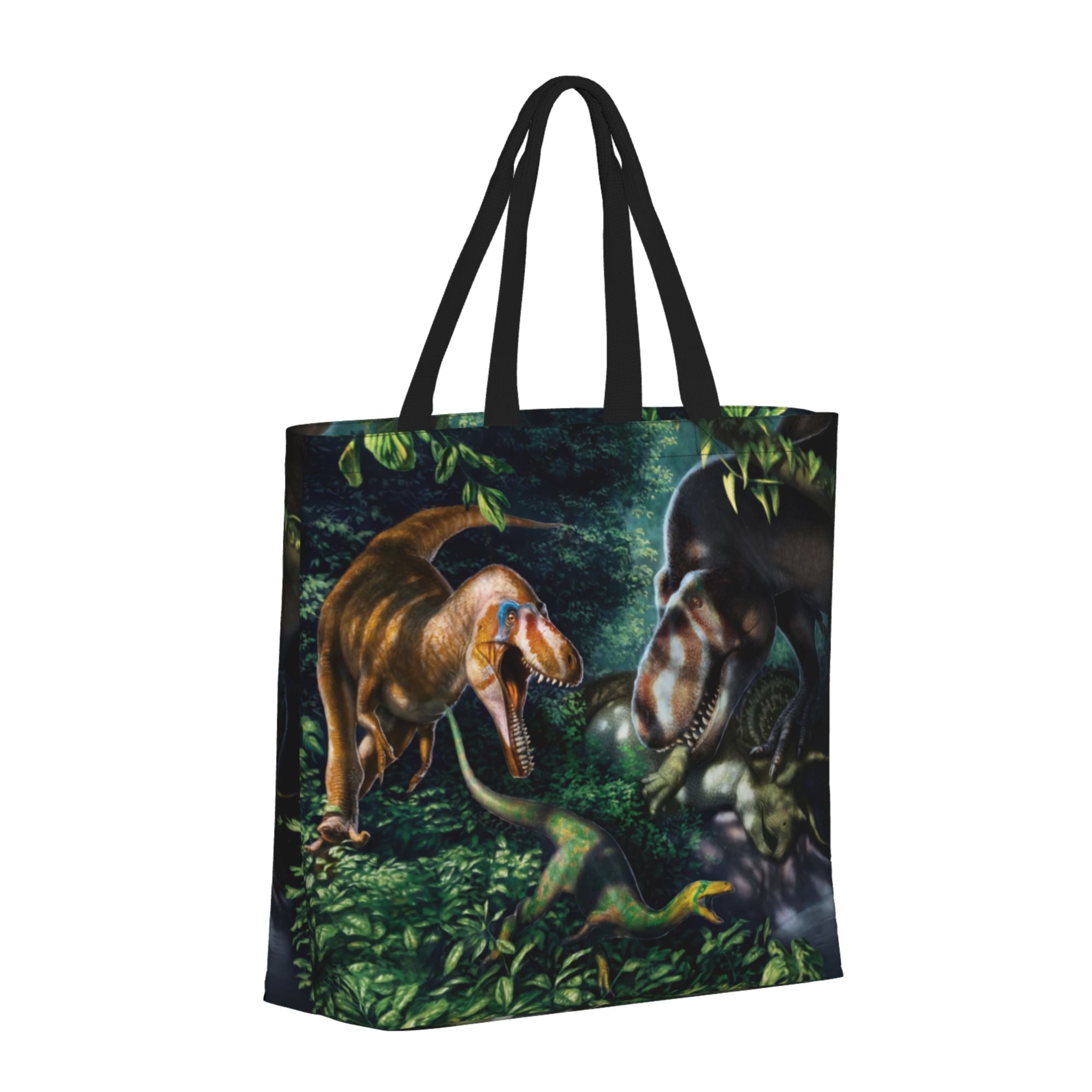 Stylish Funny T-Rex Dinosaur Extra Large Shoulder Zippered One Shoulder ...