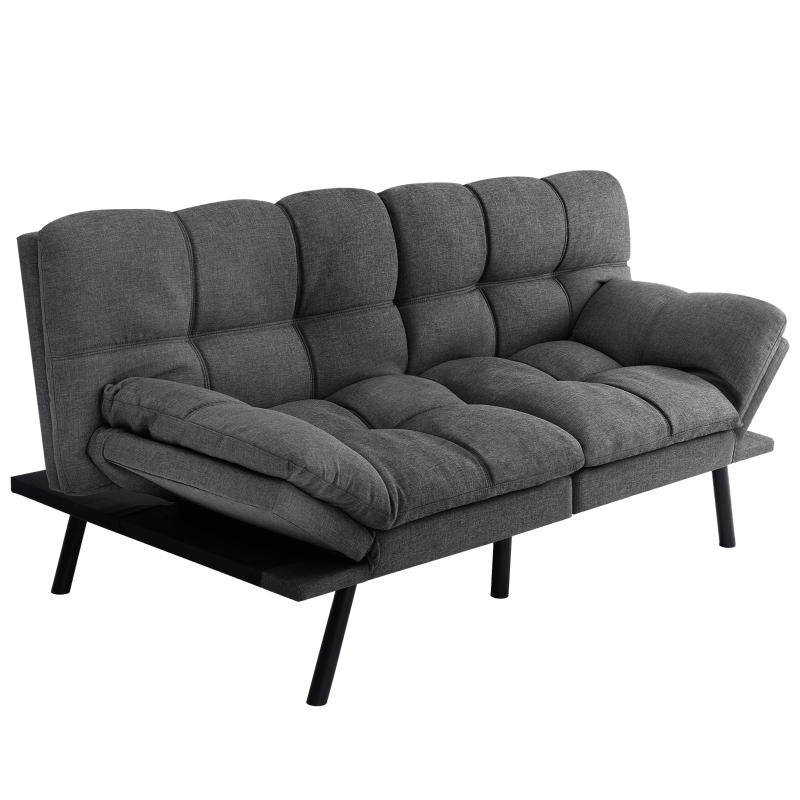 Gold Sparrow Vegas Convertible Futon Sofa - Walmart.com