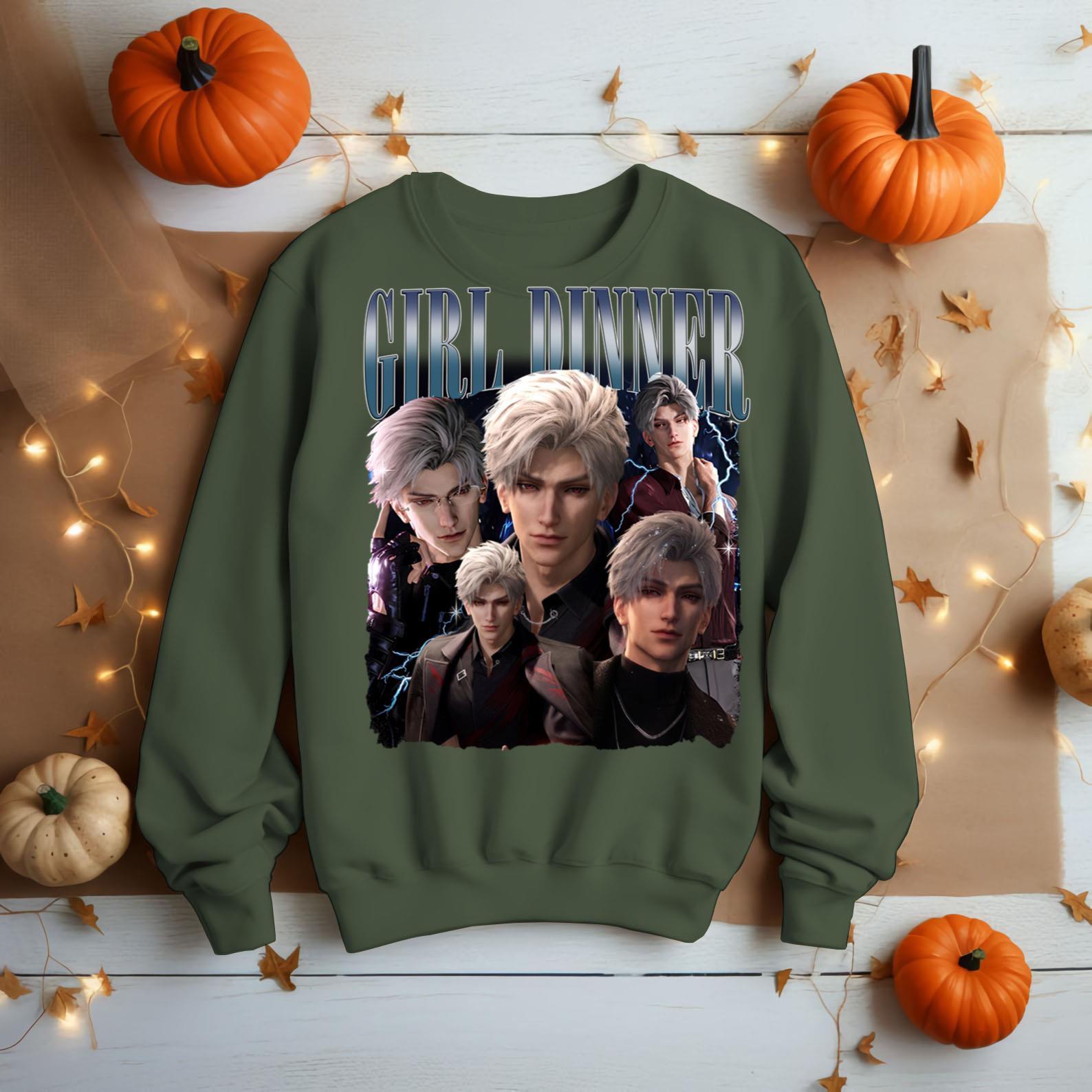 Stylish Girls Dinner Graphic Shirt with Love and Deep Space Theme ...