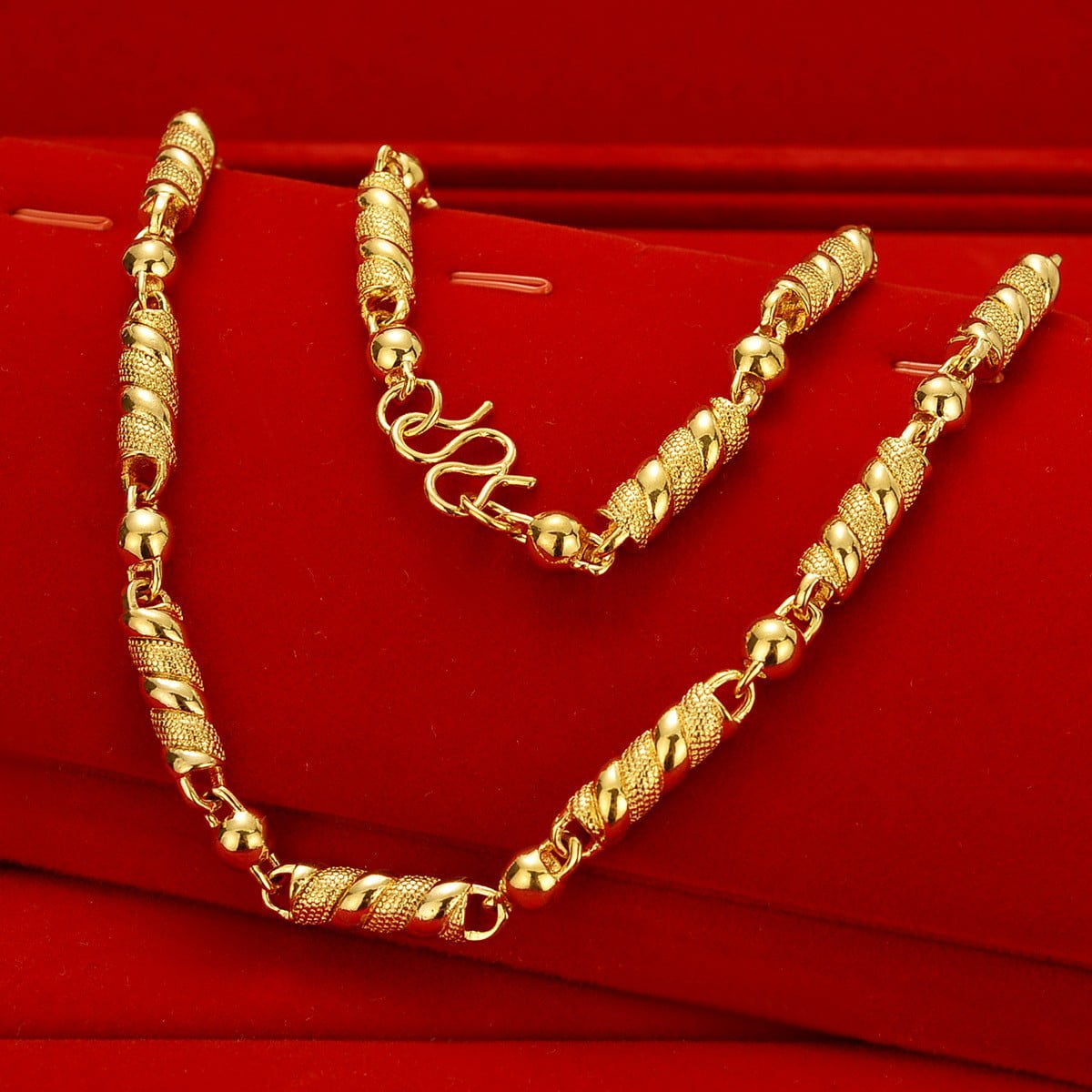 Stylish Hexagonal Buddha Bead Chain for Men - High-Quality ...