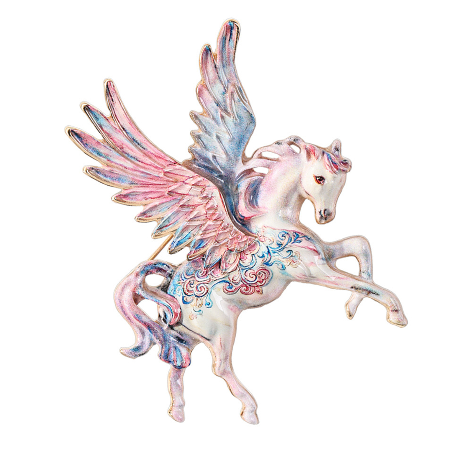 Stylish Horse Brooch Lovely Accent Chinese Zodiacal Symbol of Courage ...