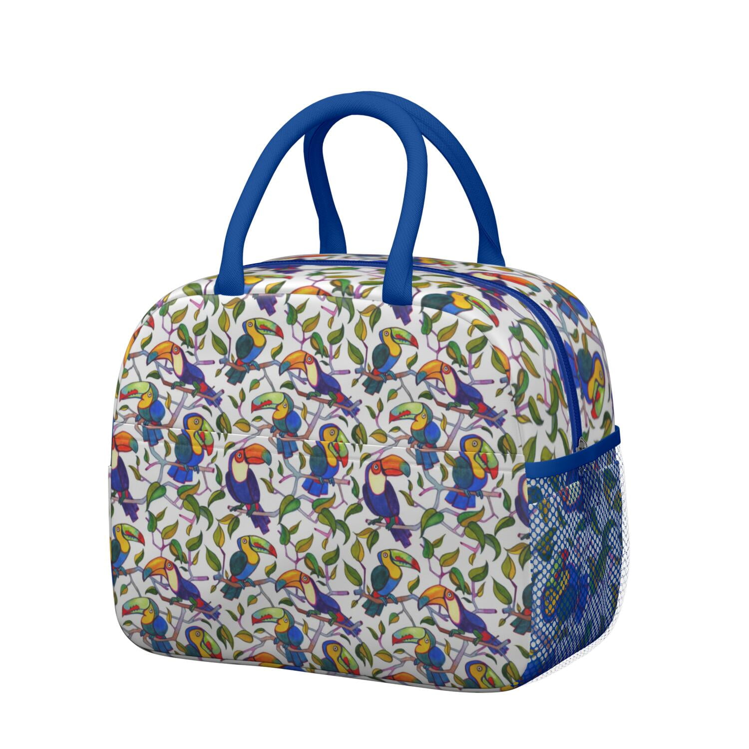 Stylish Insulated Lunch Bag - Portable & Lightweight Thermal Lunch Box ...