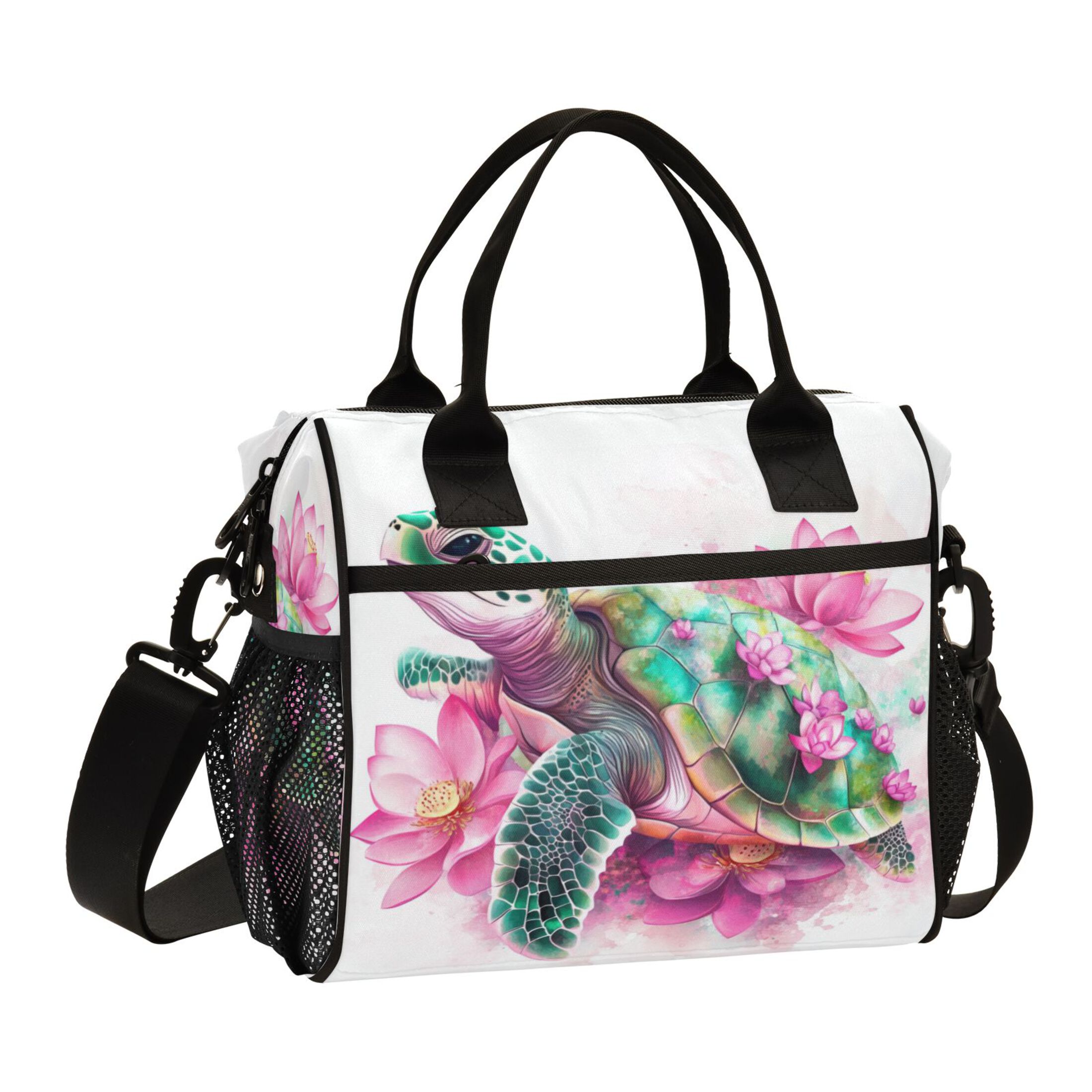 Stylish Insulated Lunch Tote Bag Lunch Cooler Tote Reusable Cooler Bag ...