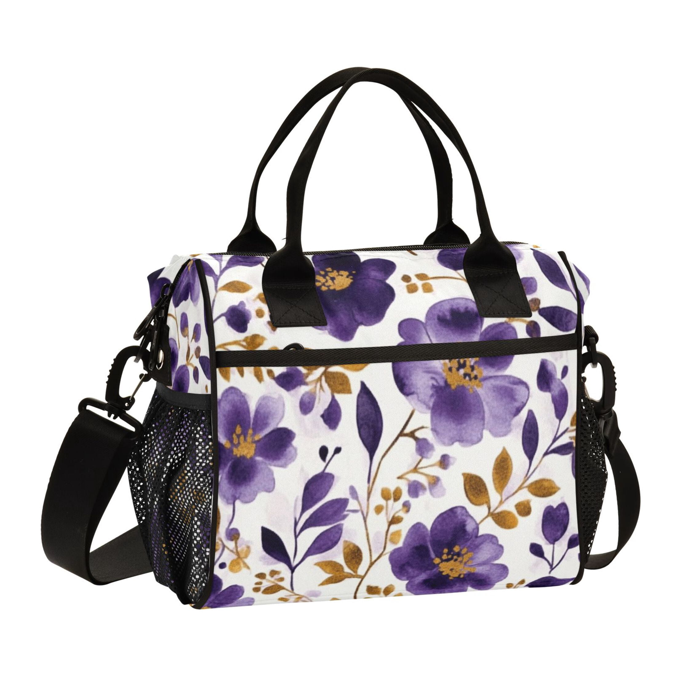 Stylish Insulated Lunch Tote Bag Lunch Cooler Tote Reusable Cooler Bag ...