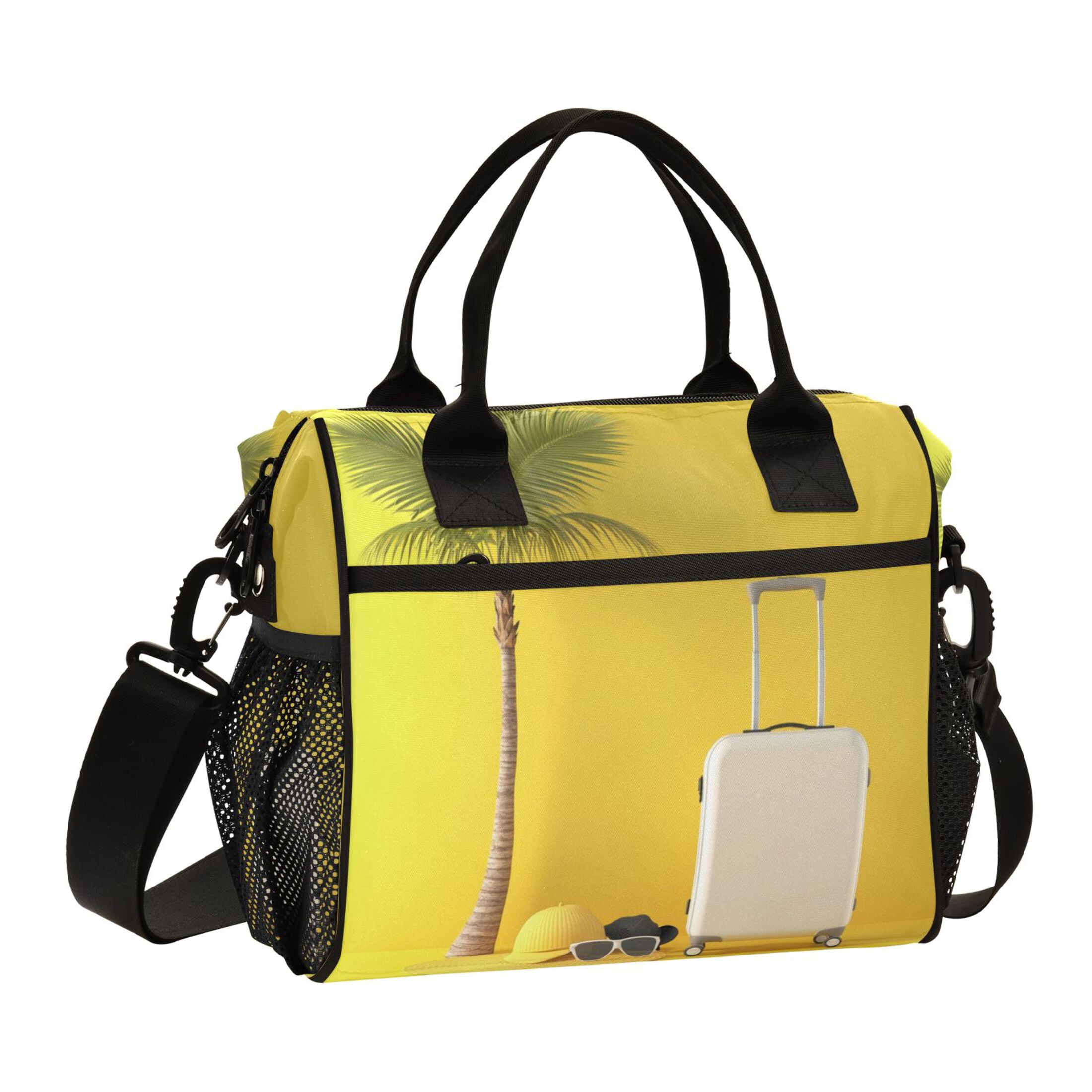 Stylish Insulated Lunch Tote Bag Lunch Cooler Tote Reusable Cooler Bag ...