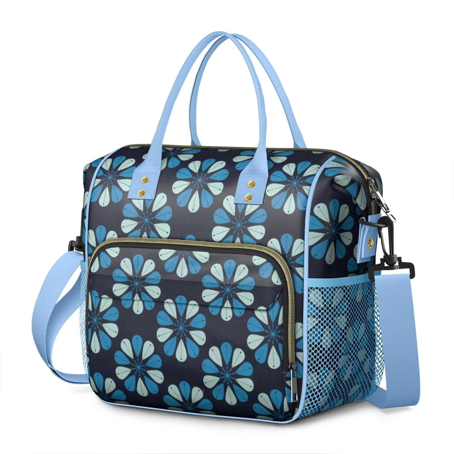 Stylish Insulated Tote Bag - Leakproof Cooler Bag with Multi-Pocket ...