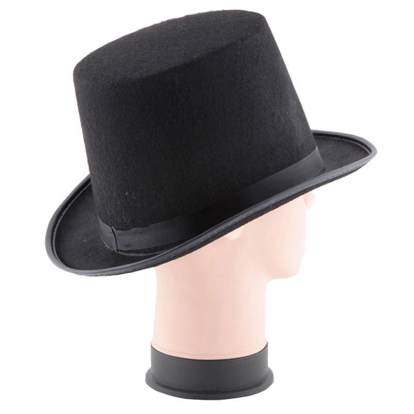 Stylish Jazz Magician Top Hat for Halloween Party and Baseball Cap ...