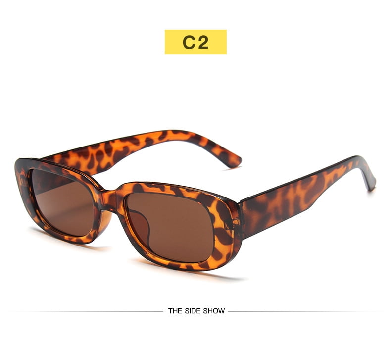 Stylish Jelly Lenses Sunglasses - Unisex Small Frame Shades for Street ...