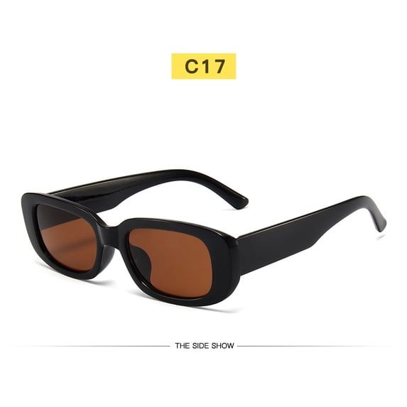 Stylish Jelly Lenses Sunglasses - Unisex Small Frame Shades for Street ...