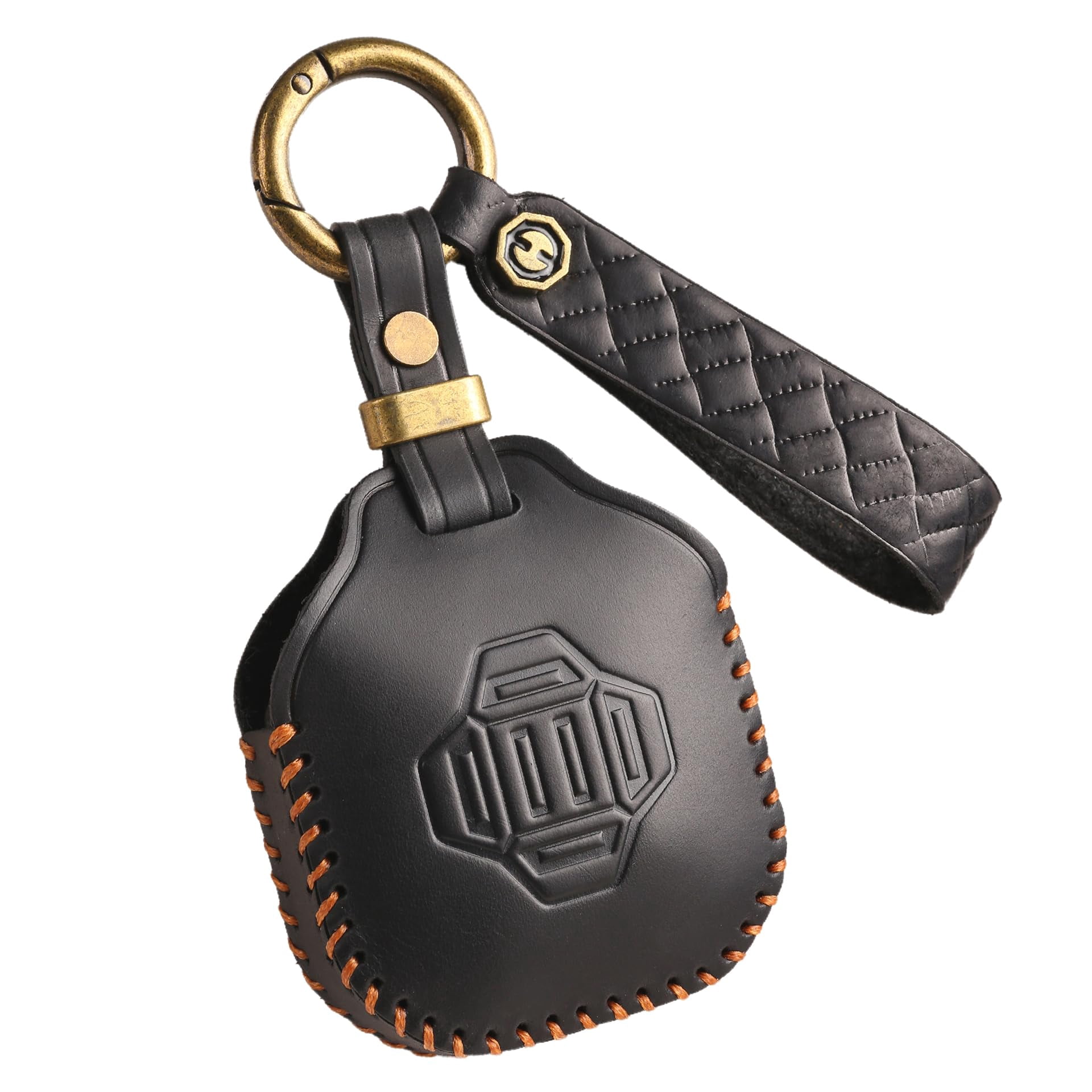 Stylish Leather Key Case Holder Protector Keychain Cover for Chery ...