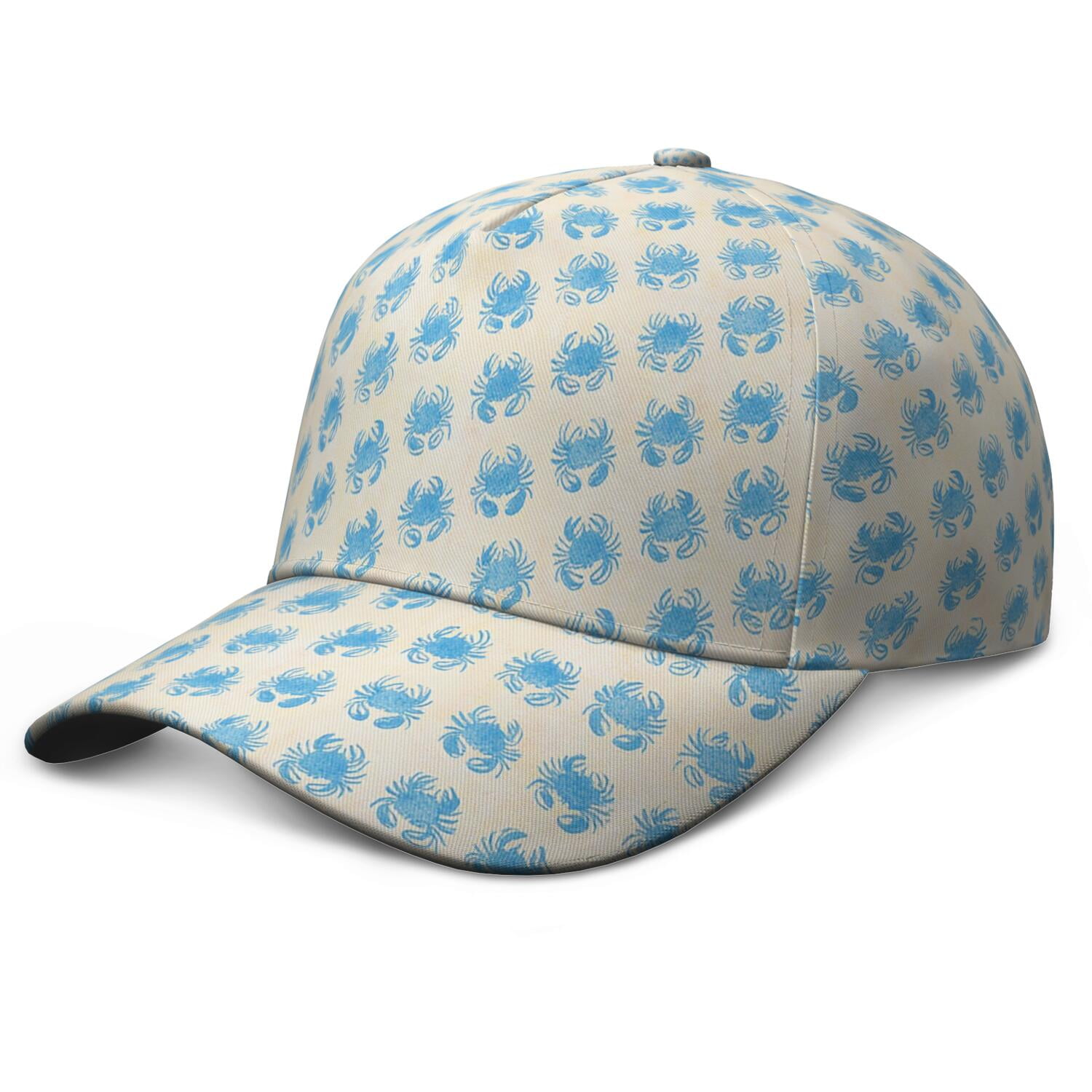 Stylish Marine Adorable Crab Adjustable Hat Trucker Hat for Jogging ...