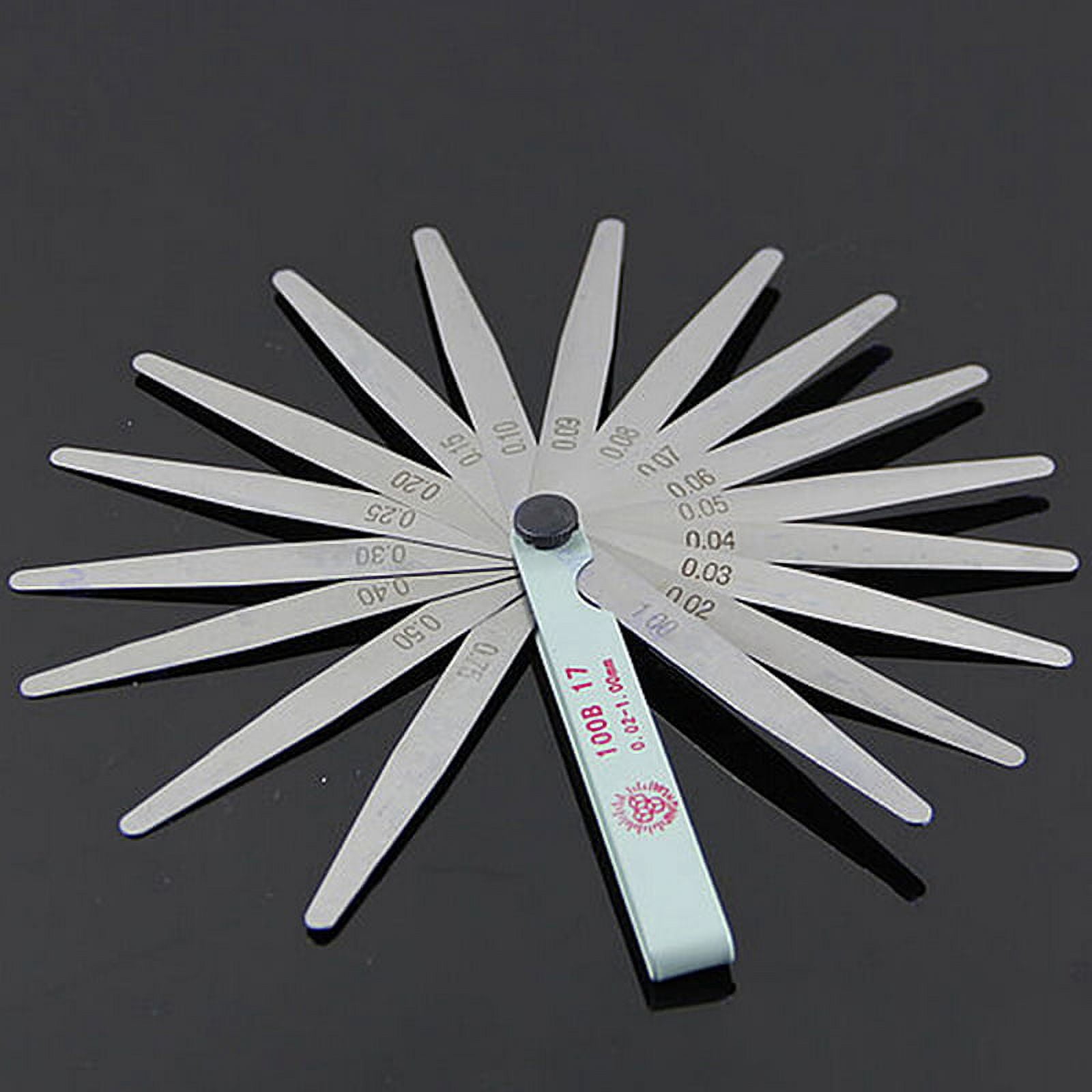 Stylish Metric Feeler Gauge Gap Filler Thickness Measurement Tool 17 ...