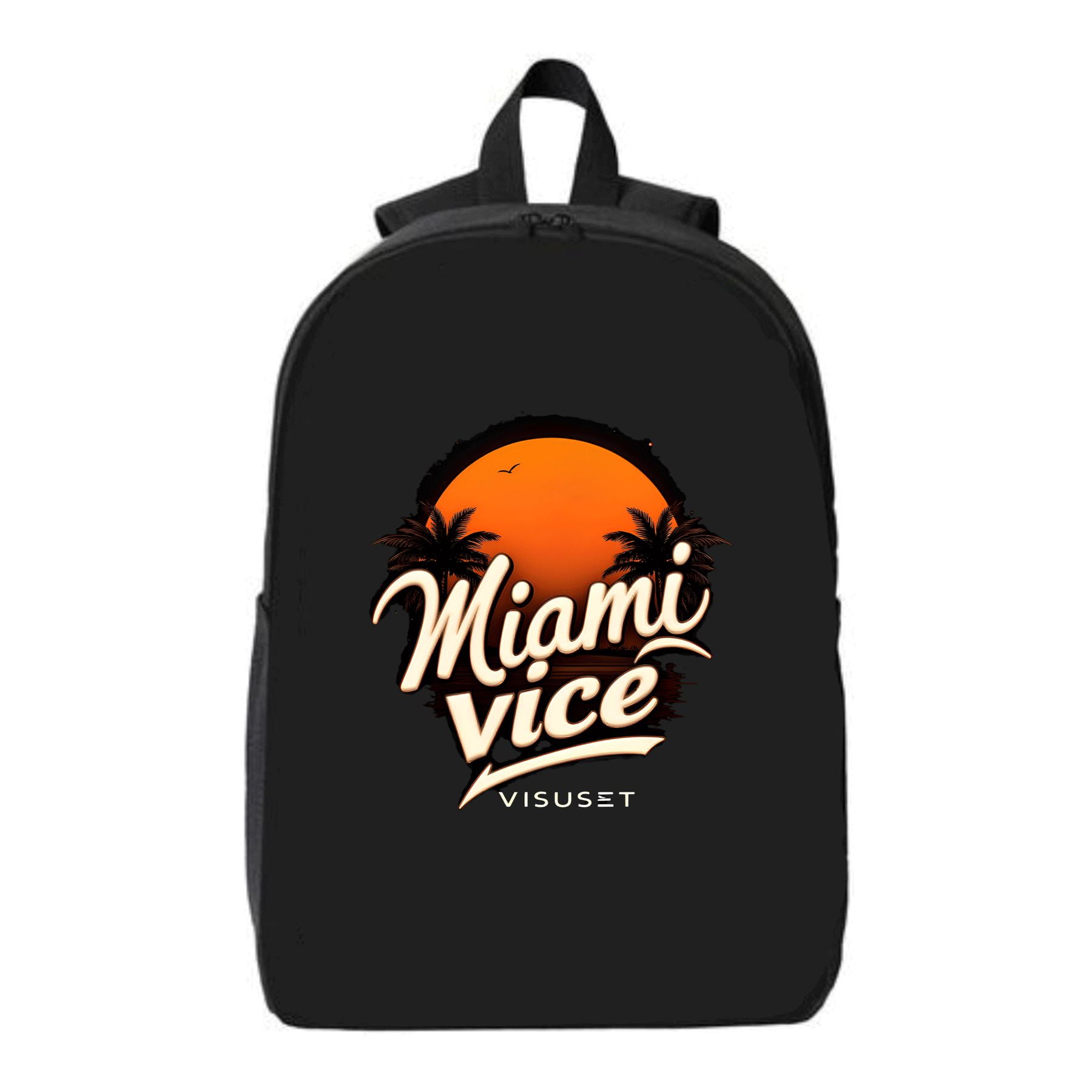 Stylish Miami Vice Laptop Backpack - Fits 15 " Laptop & iPad Features ...
