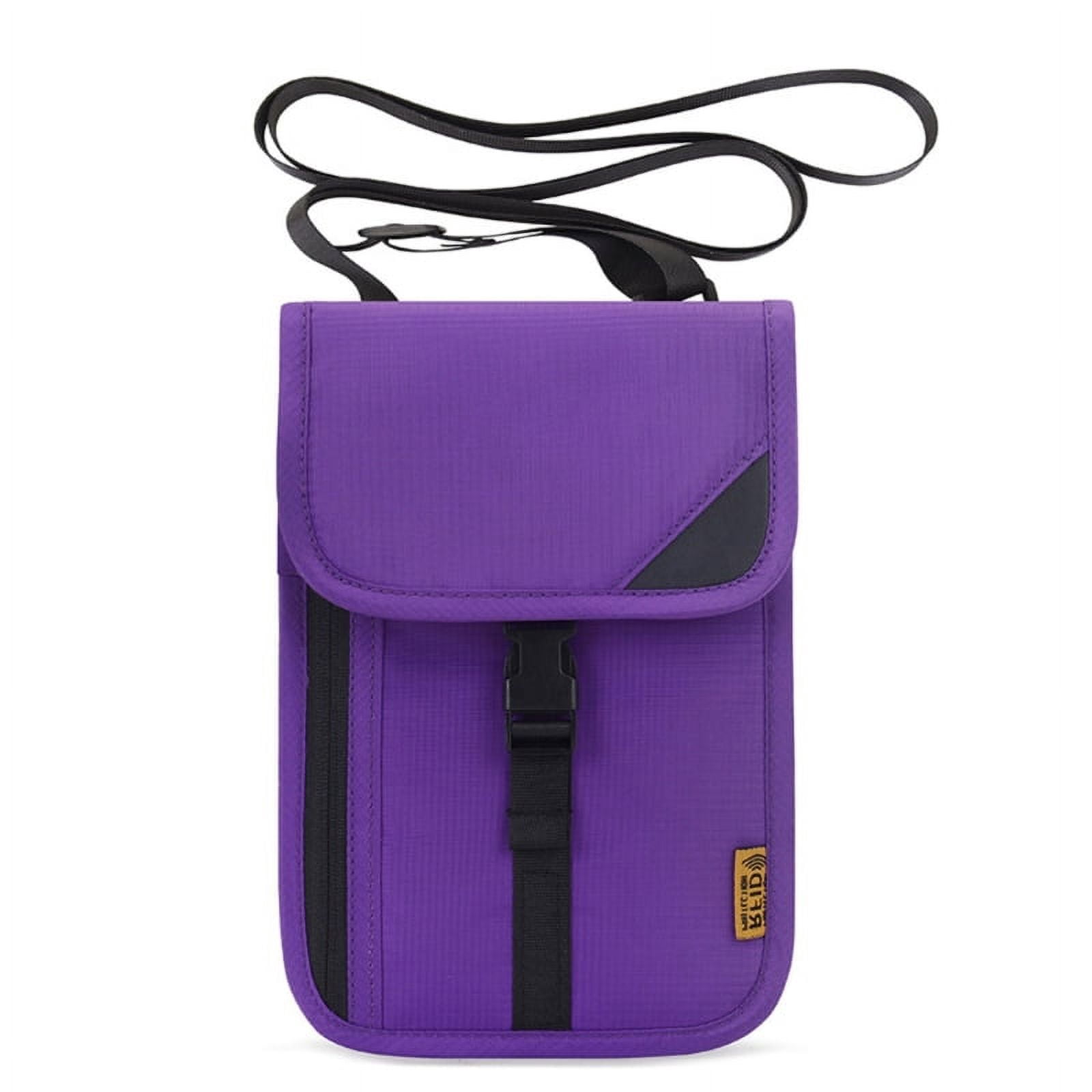 Stylish Neck Wallet Phone Pouch Shoulder Bag for Airline Tickets and ...