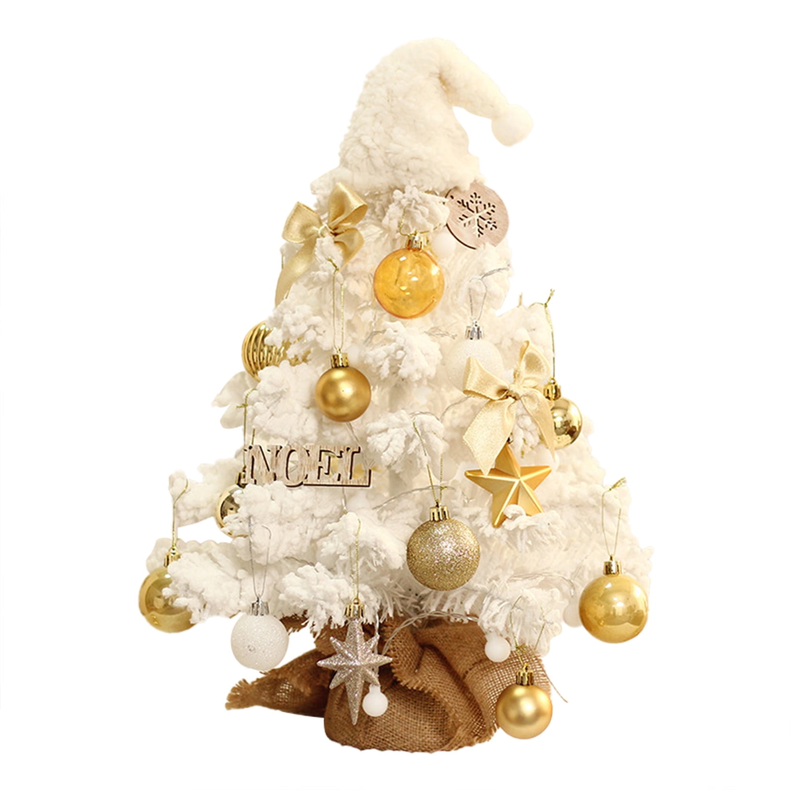 Stylish Office Decor Desktop Ornament Tabletop Christmas Tree 1.6ft ...