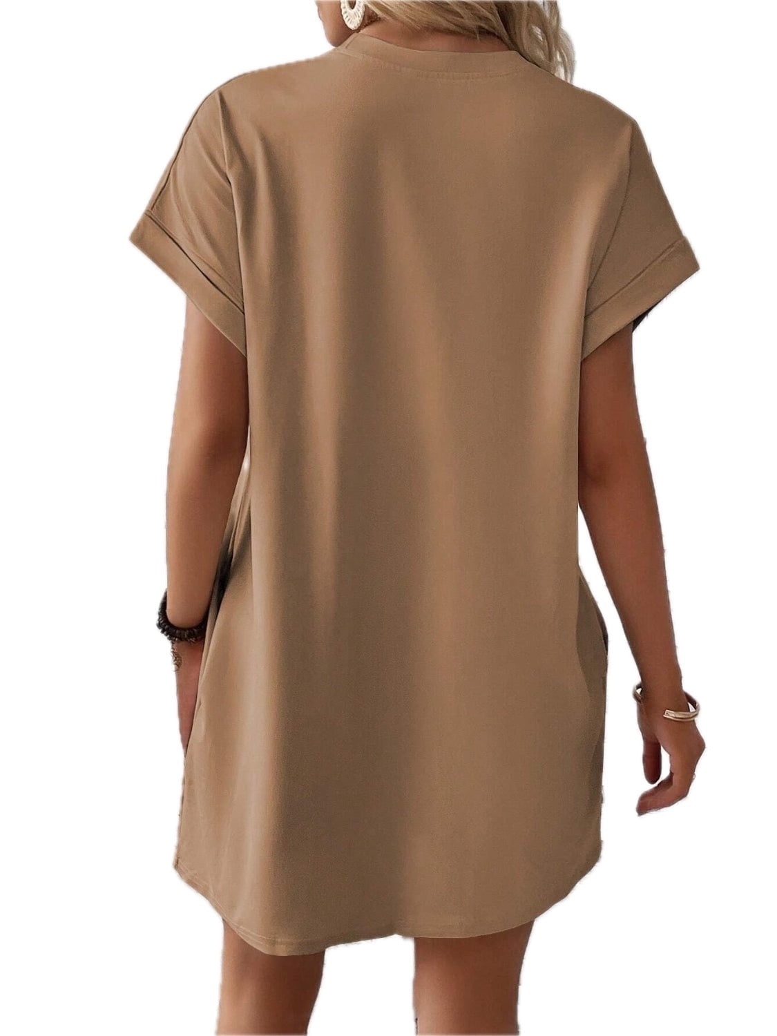 Stylish Opaque Mini Dress with Comfortable Stretch Fabric for ...