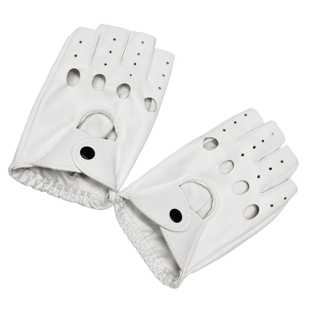 Stylish Open Finger Gloves With Mesh Cutouts For Women Night Out Stage ...