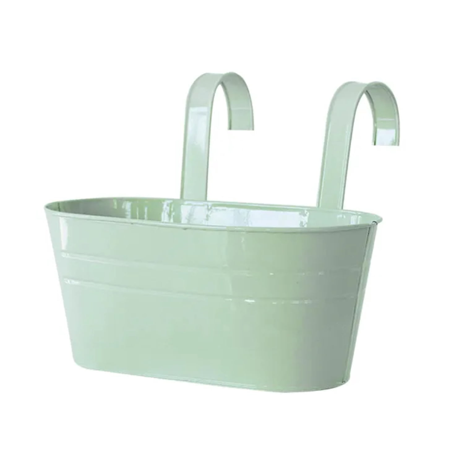 Stylish Oval Hanging Planter for Succulents Herbs and Flowers - Elevate ...