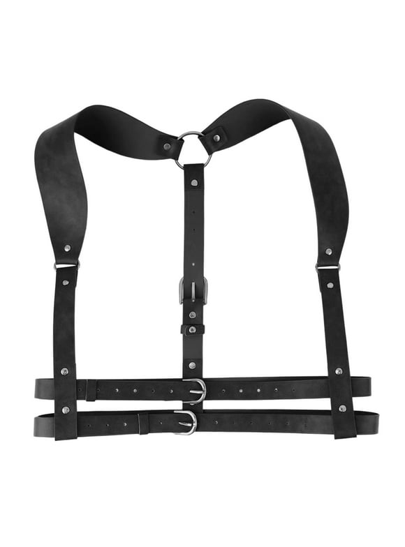 Womens Leather Body Harness