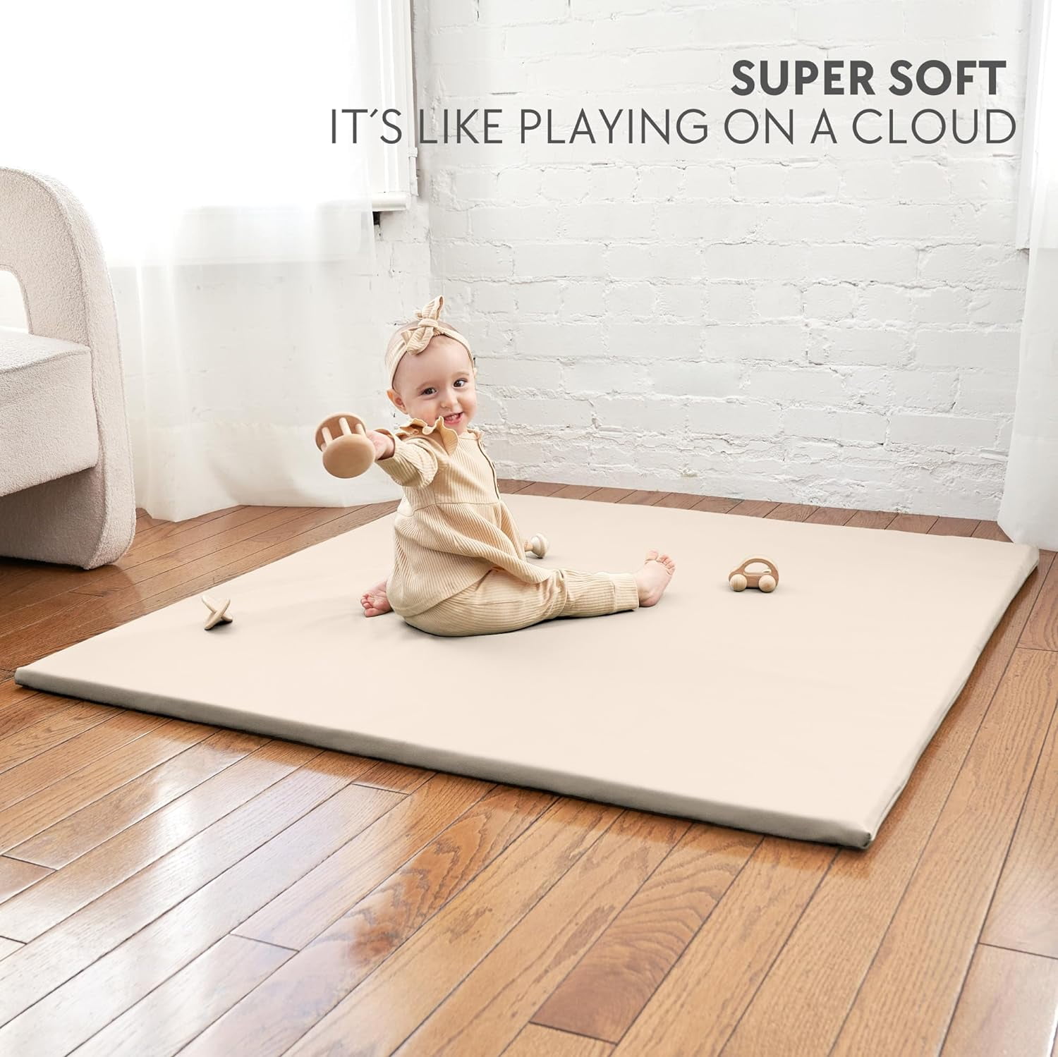 Stylish Padded Baby Play Mat for Your Boy or Girl - Extra Thick & Super ...