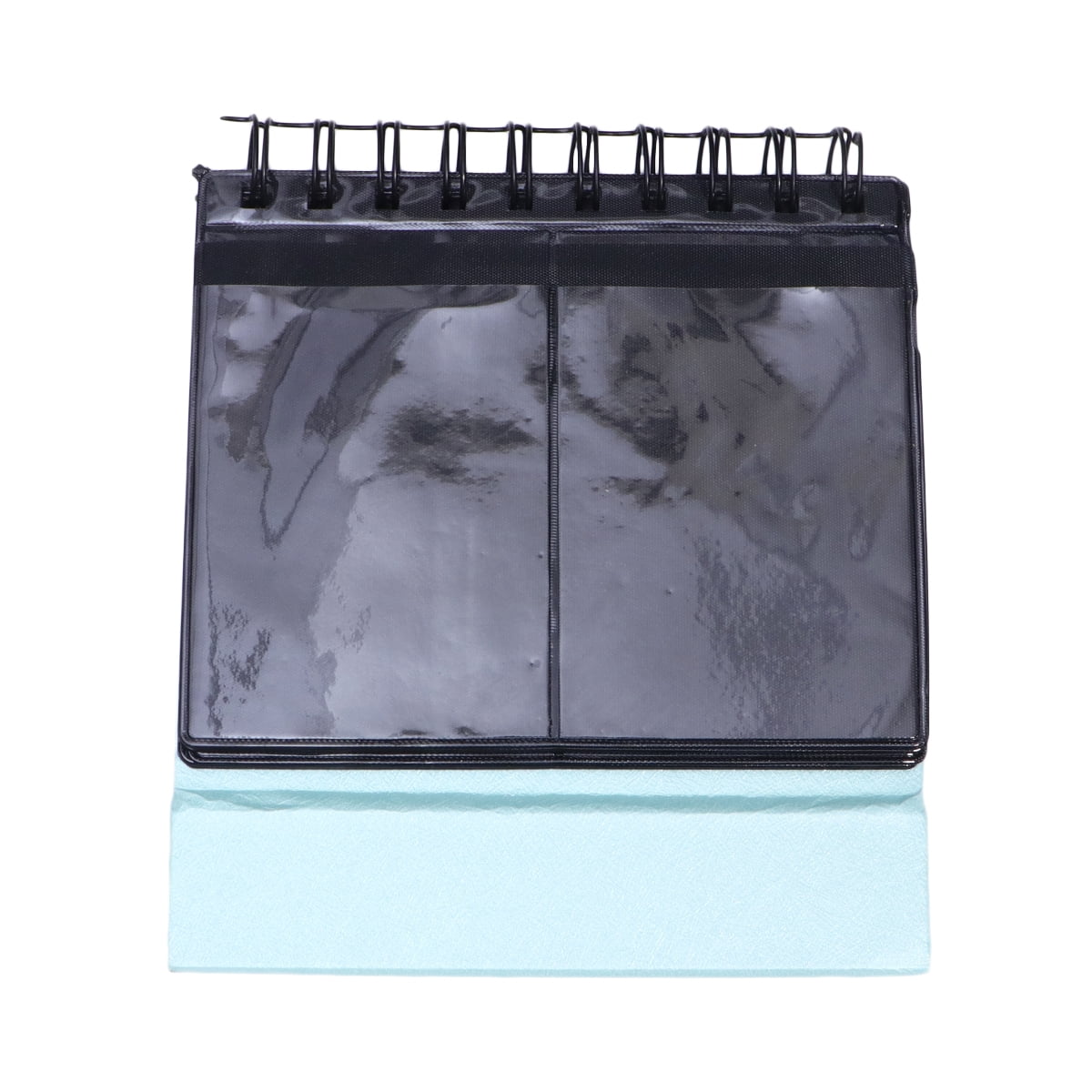 Stylish Photo Album Unique Desk Calendar Design Sky-blue Calendars ...