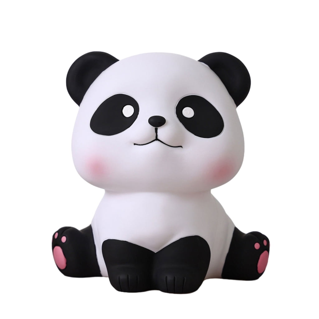 Stylish Piggy Banks Anti Drops Money Storage Box Versatile Panda Coin ...