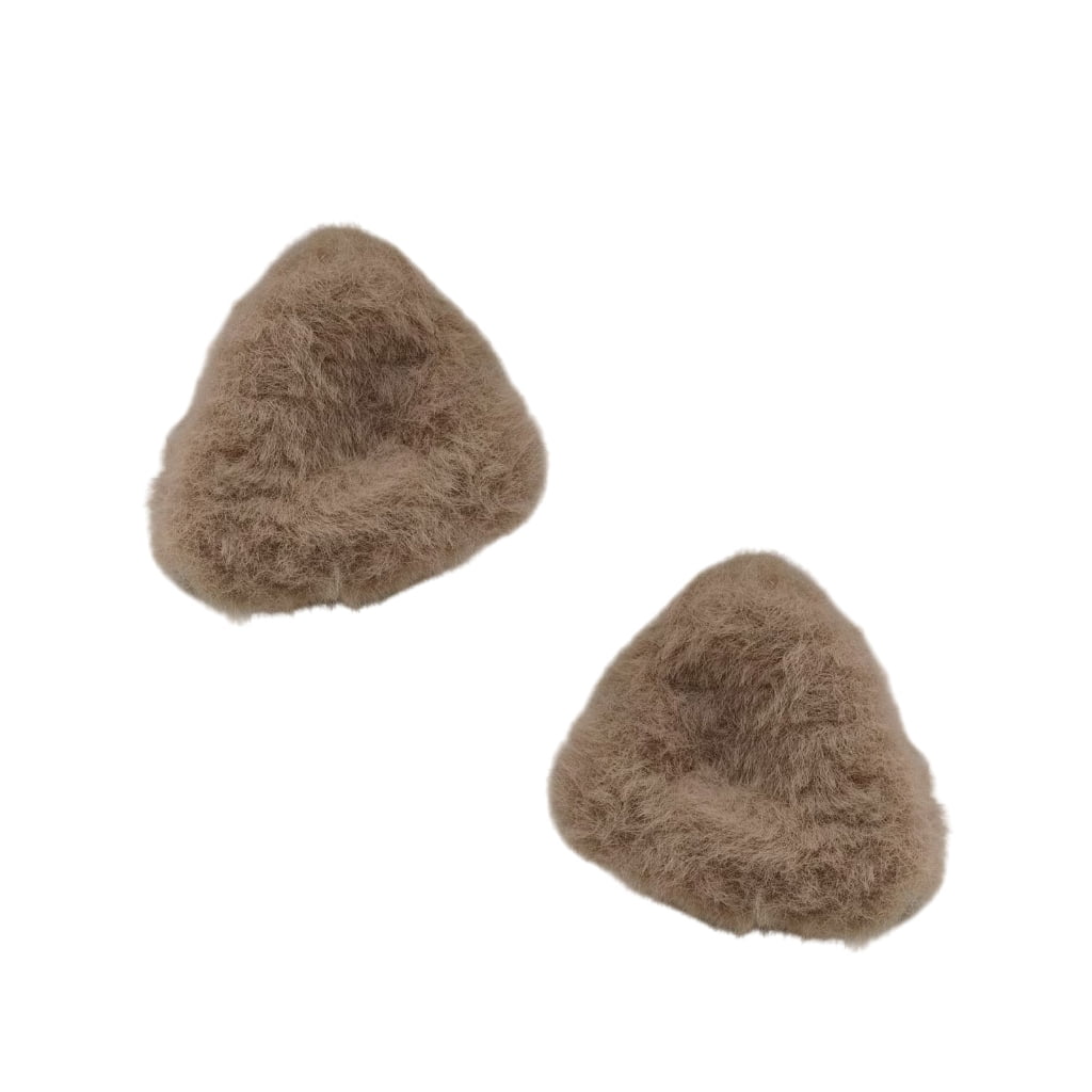Stylish Plush Cats Ear Hair Clips Delicate Plush Cats Ear Hair Clips ...