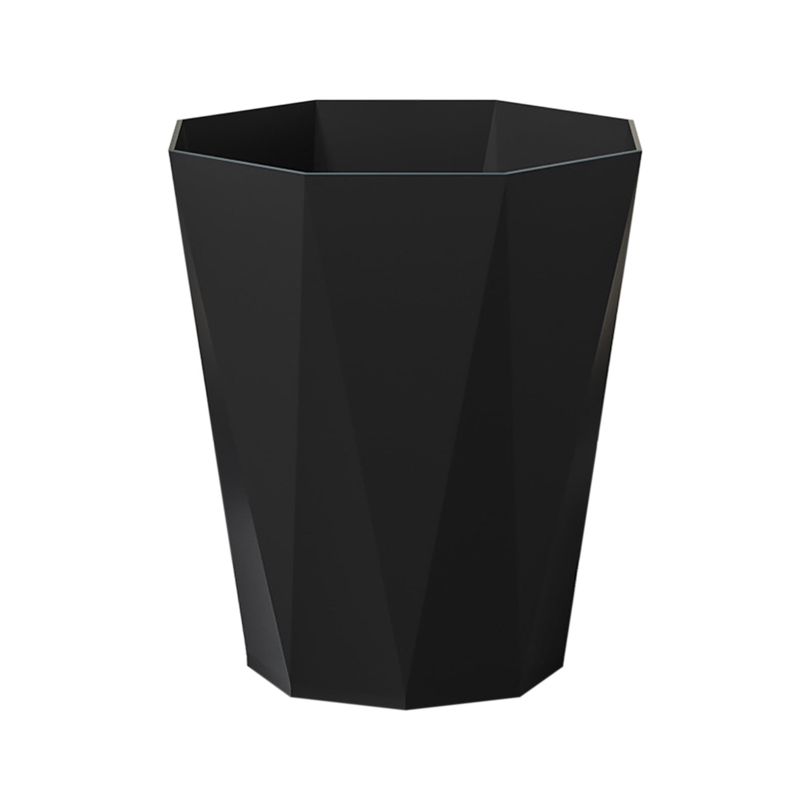 Stylish Polygon Plastic Small Trash Can Wastebasket, Garbage Container ...
