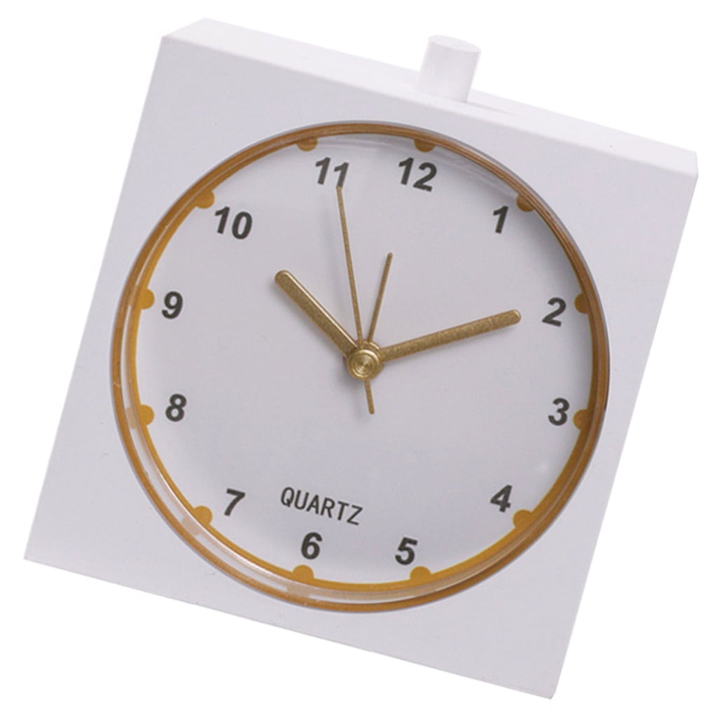 Stylish Quiet Alarm Clock with Comforting Night Light Feature Battery ...