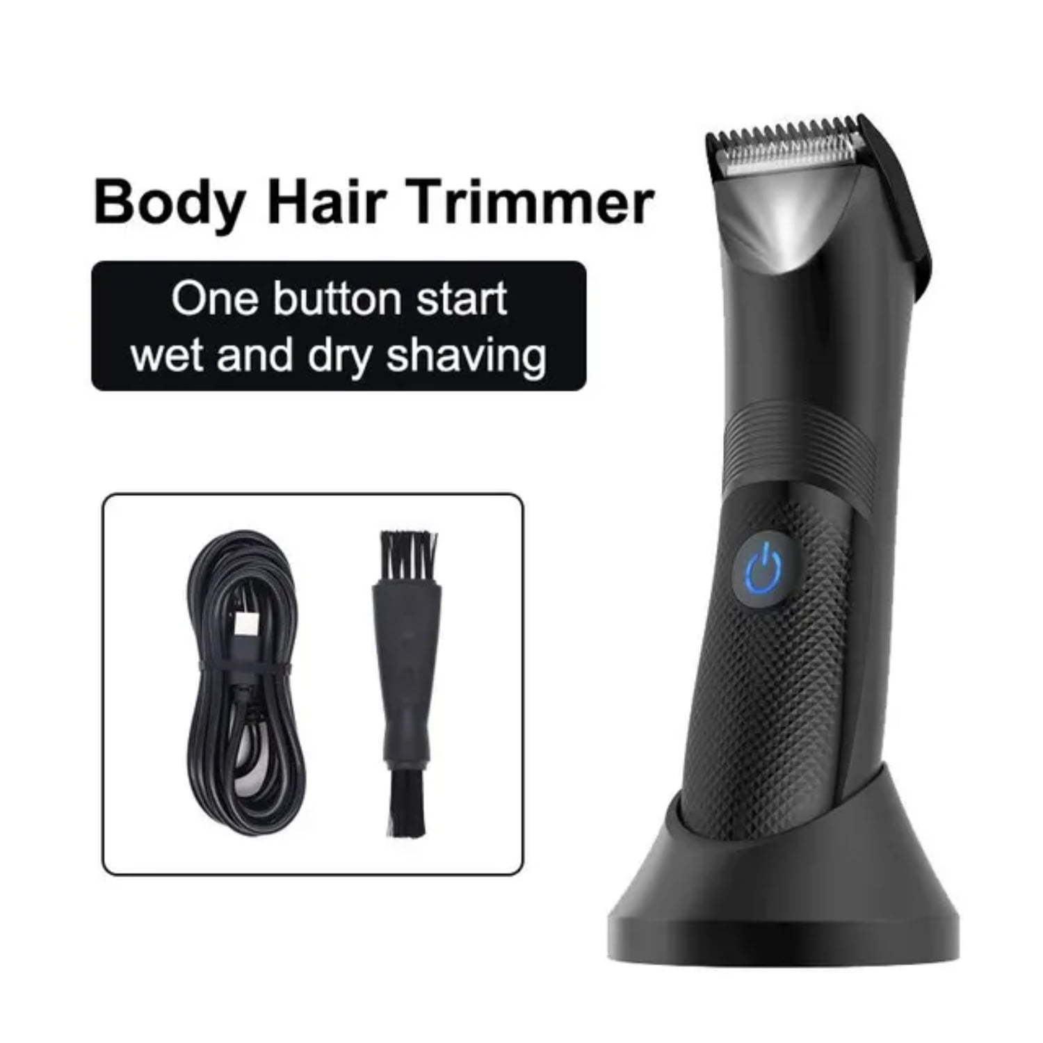 Stylish Rechargeable and Durable Hair Trimmer for Men with Replaceable ...