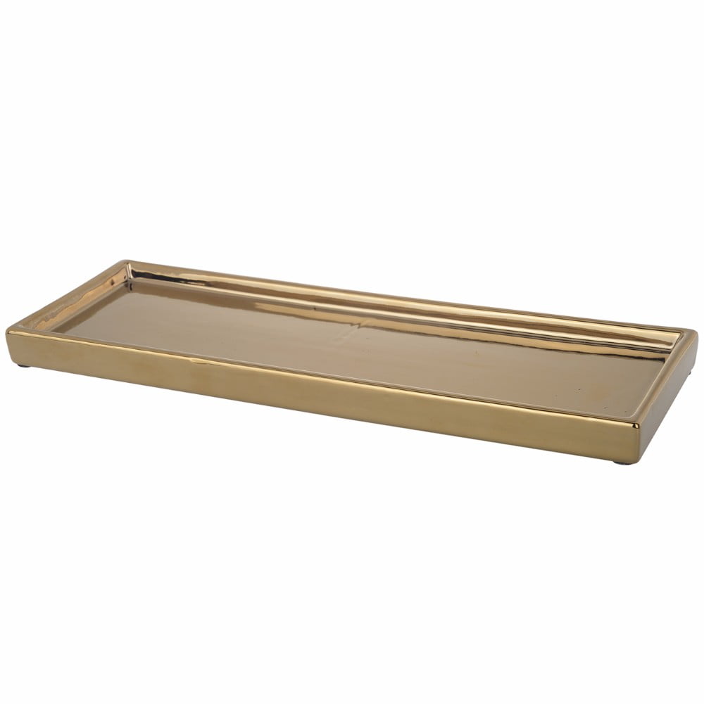Stylish Plate, Matt Gold Finish - Walmart.com