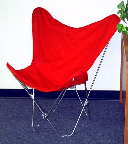 Stylish Red Canvas Chair Cover - Walmart.com