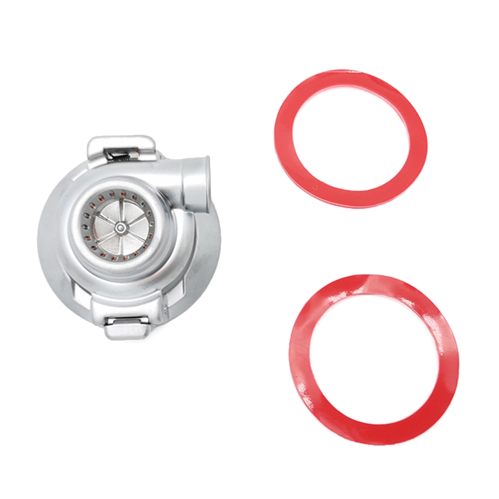 Stylish Rotating Engine Start Stop Button Cover Caps Scratch Proof Zinc ...