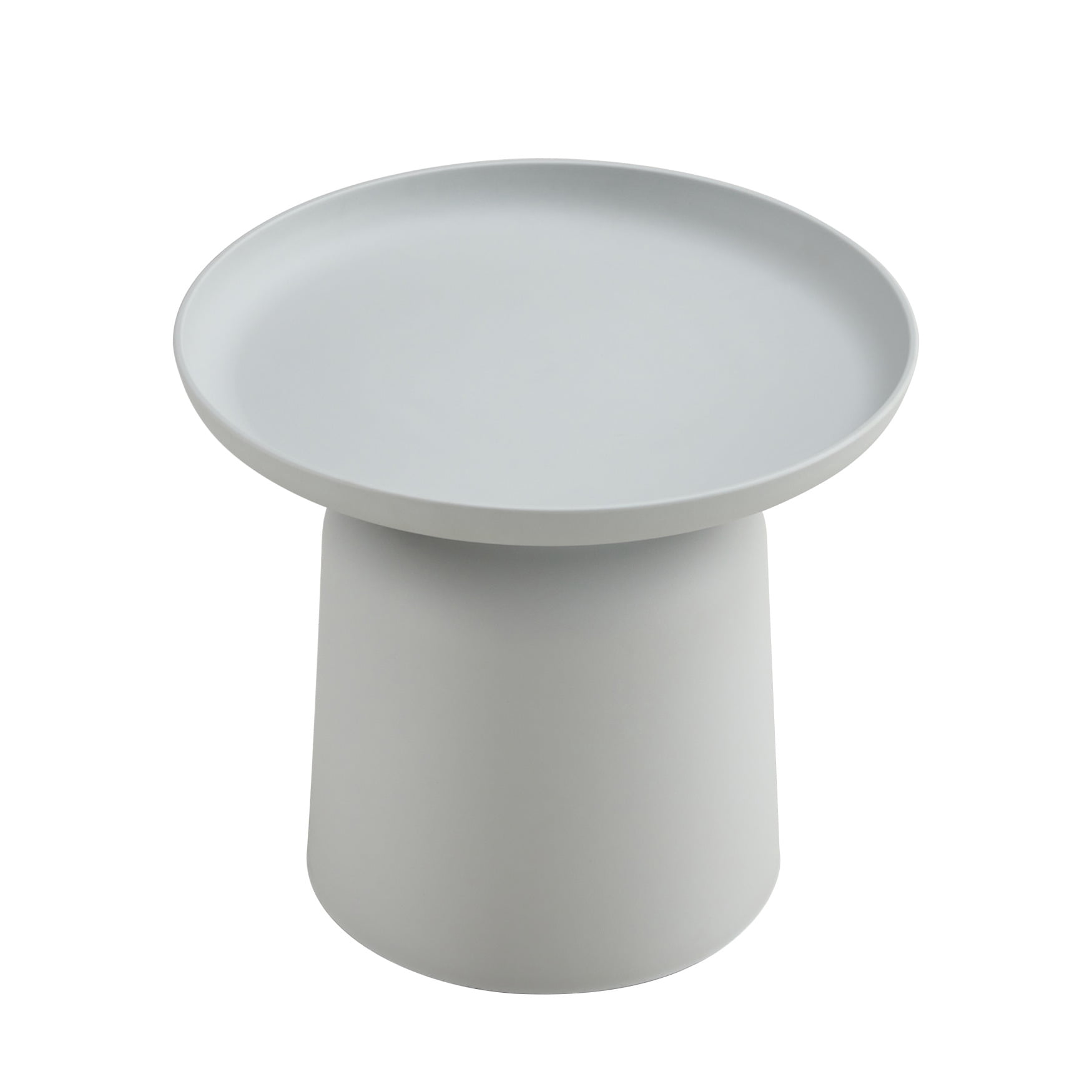 Stylish Round Plastic Side Table, Minimalism Versatile Storage Desk for ...