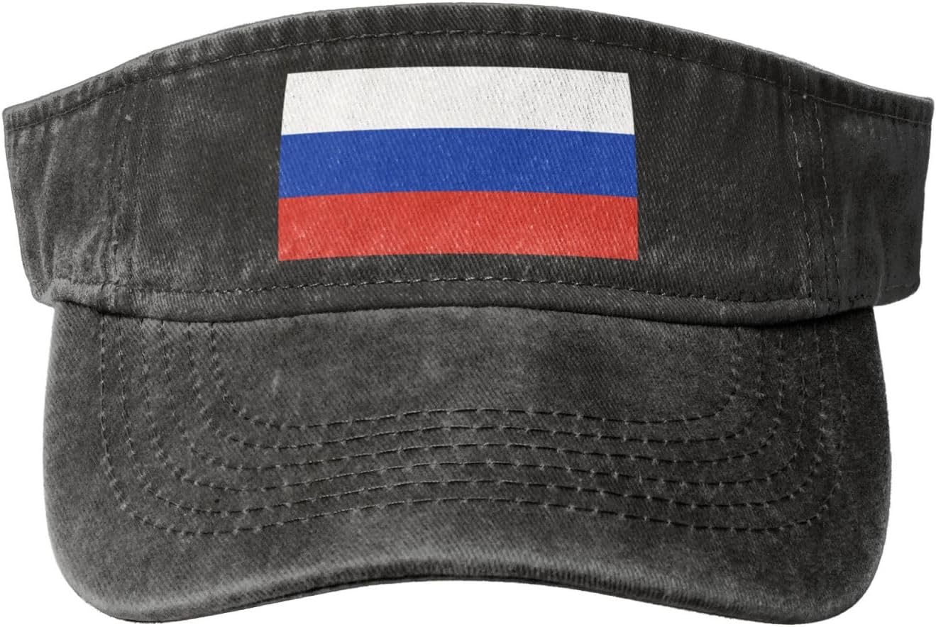 Stylish Russian Flag Cowboy Empty Top Sun Hat Blank Baseball Cap for ...