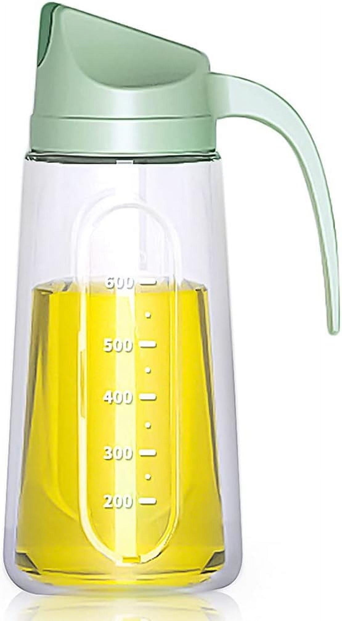 Stylish Salad Dressing Mixer, Refillable Reusable with Automatic Flip ...