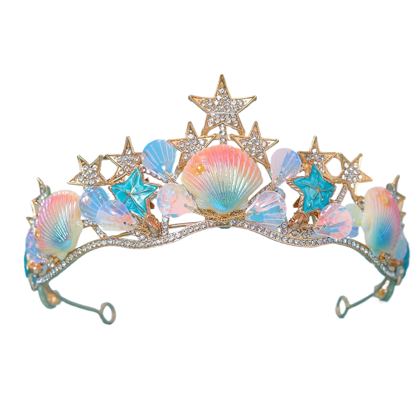 Stylish Sea Shell Crowns Headband for Women and Children Baroquely ...